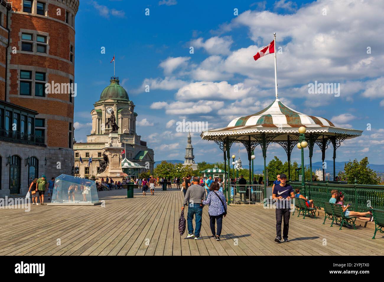 Terraza quebec dufferin immagini e fotografie stock ad alta risoluzione ...