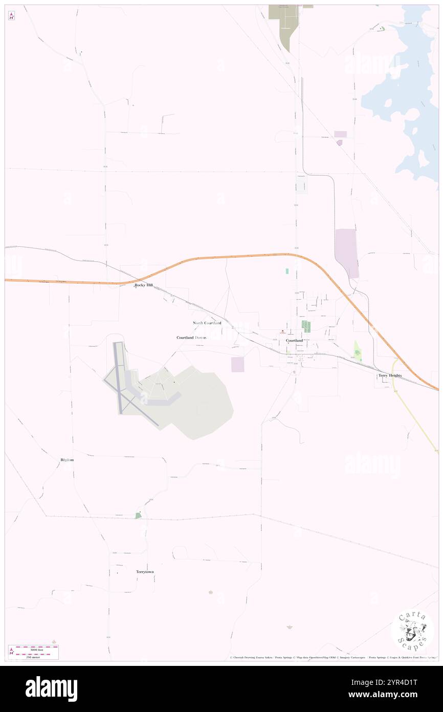 Mappa di courtland Immagini senza sfondo e Foto Stock ritagliate - Alamy
