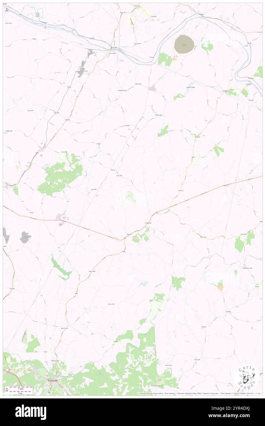 Mappa di cumberland virginia Immagini senza sfondo e Foto Stock ...
