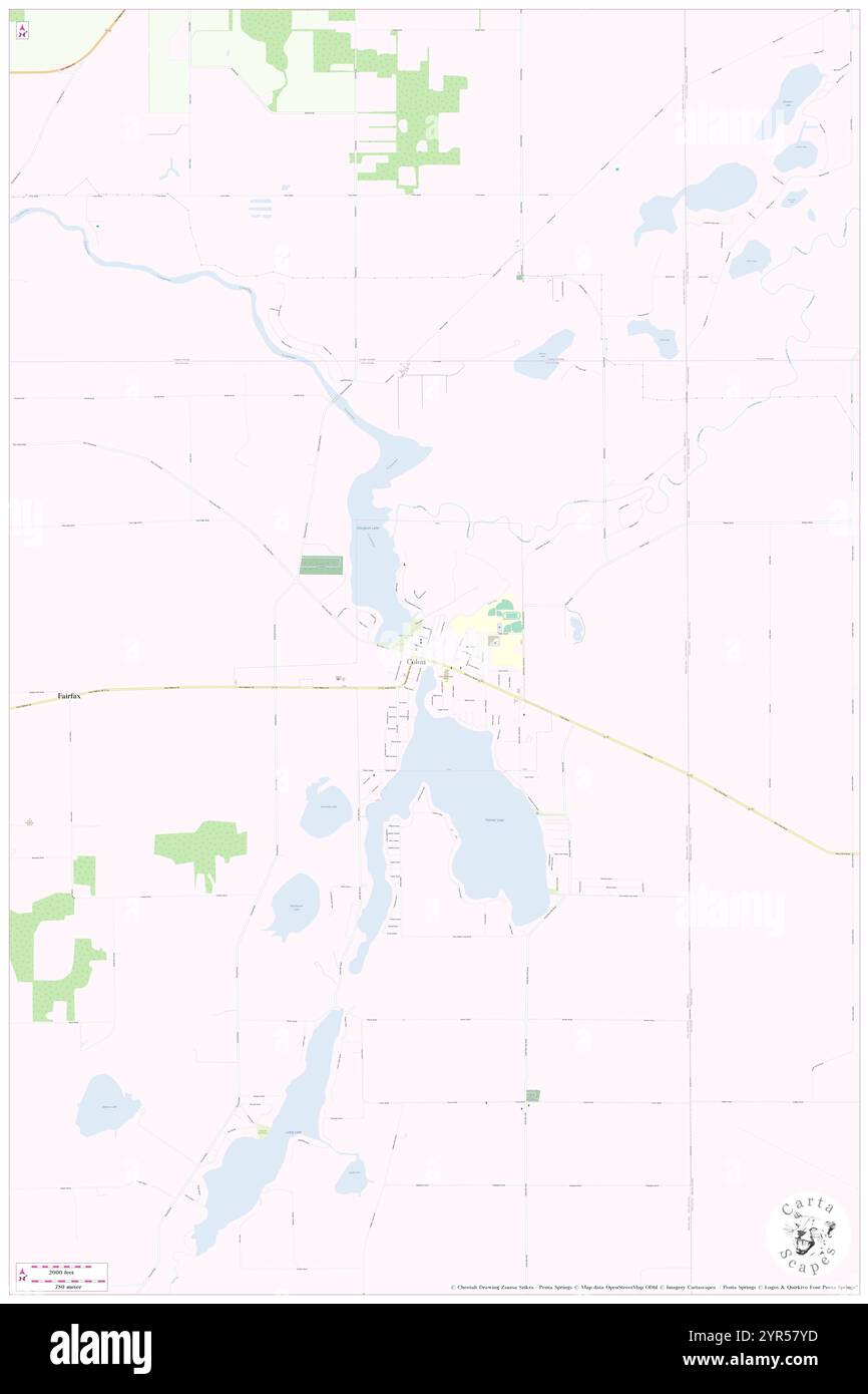 Mappa del colon michigan Immagini senza sfondo e Foto Stock ritagliate ...