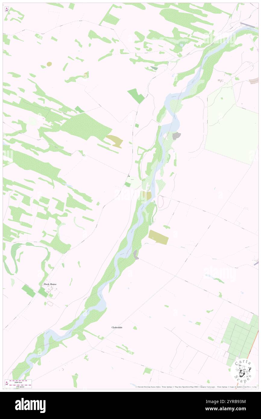 Rangitikei River, NZ, nuova Zelanda, Wellington, s 40 14' 17'', N 175 ...