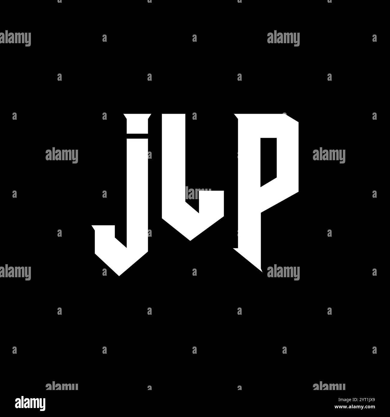Jlp logo minimalista Immagini Vettoriali Stock - Alamy