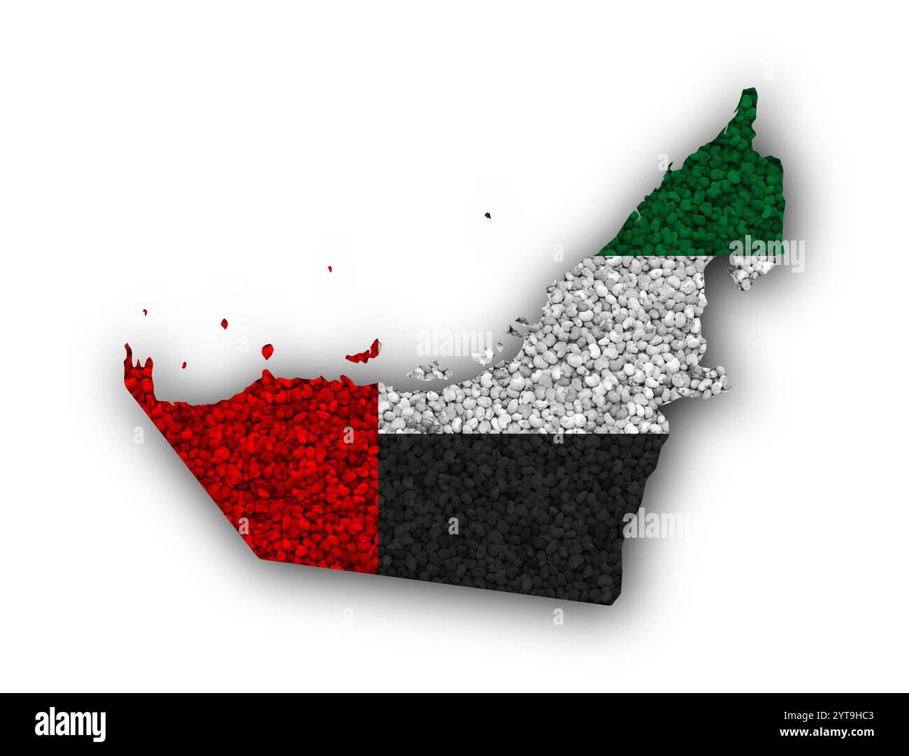 Mappa delle bandiere degli emirati arabi uniti immagini e fotografie ...