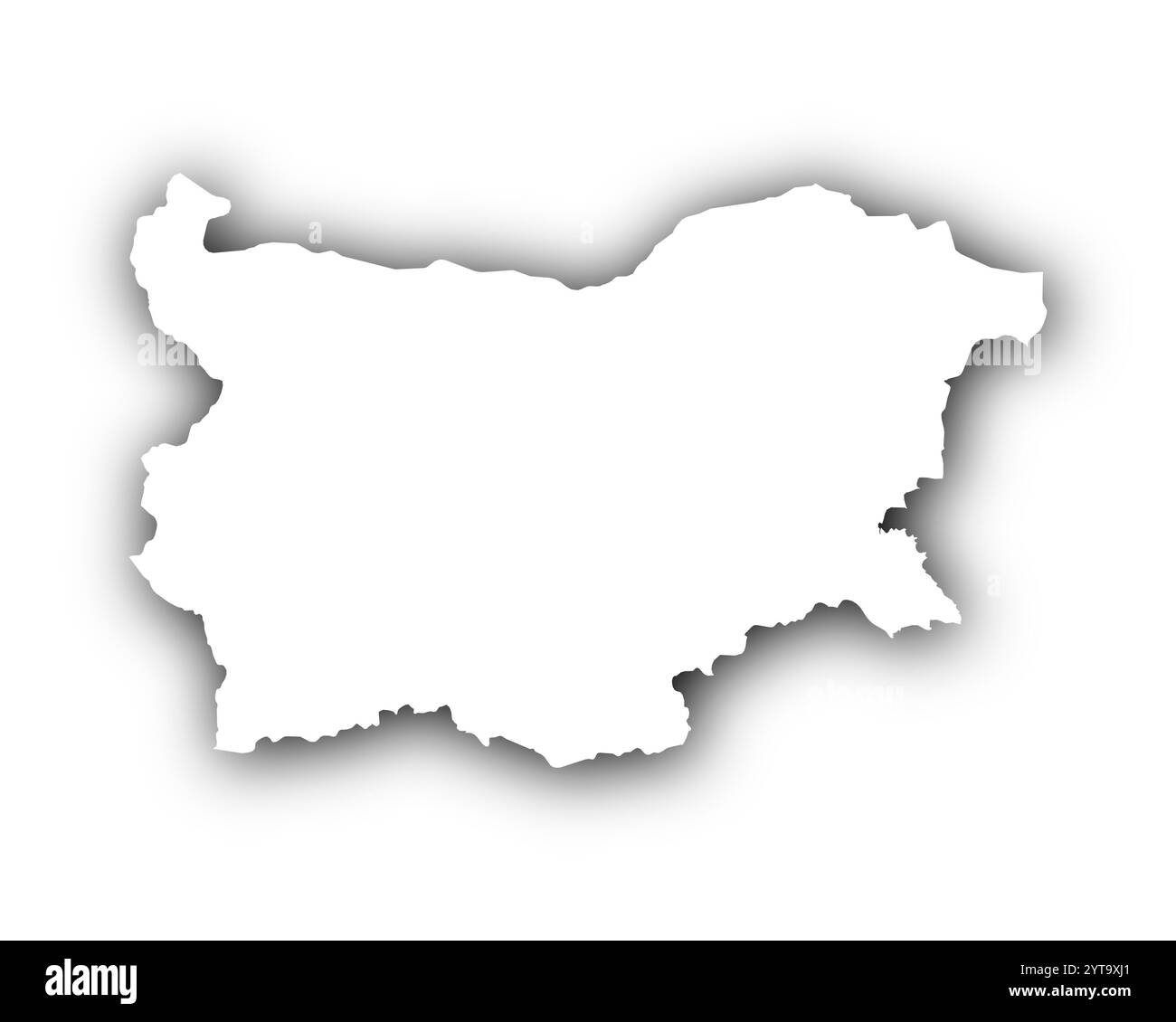 Mappa bulgaria Foto e Immagini Stock in Bianco e Nero - Alamy