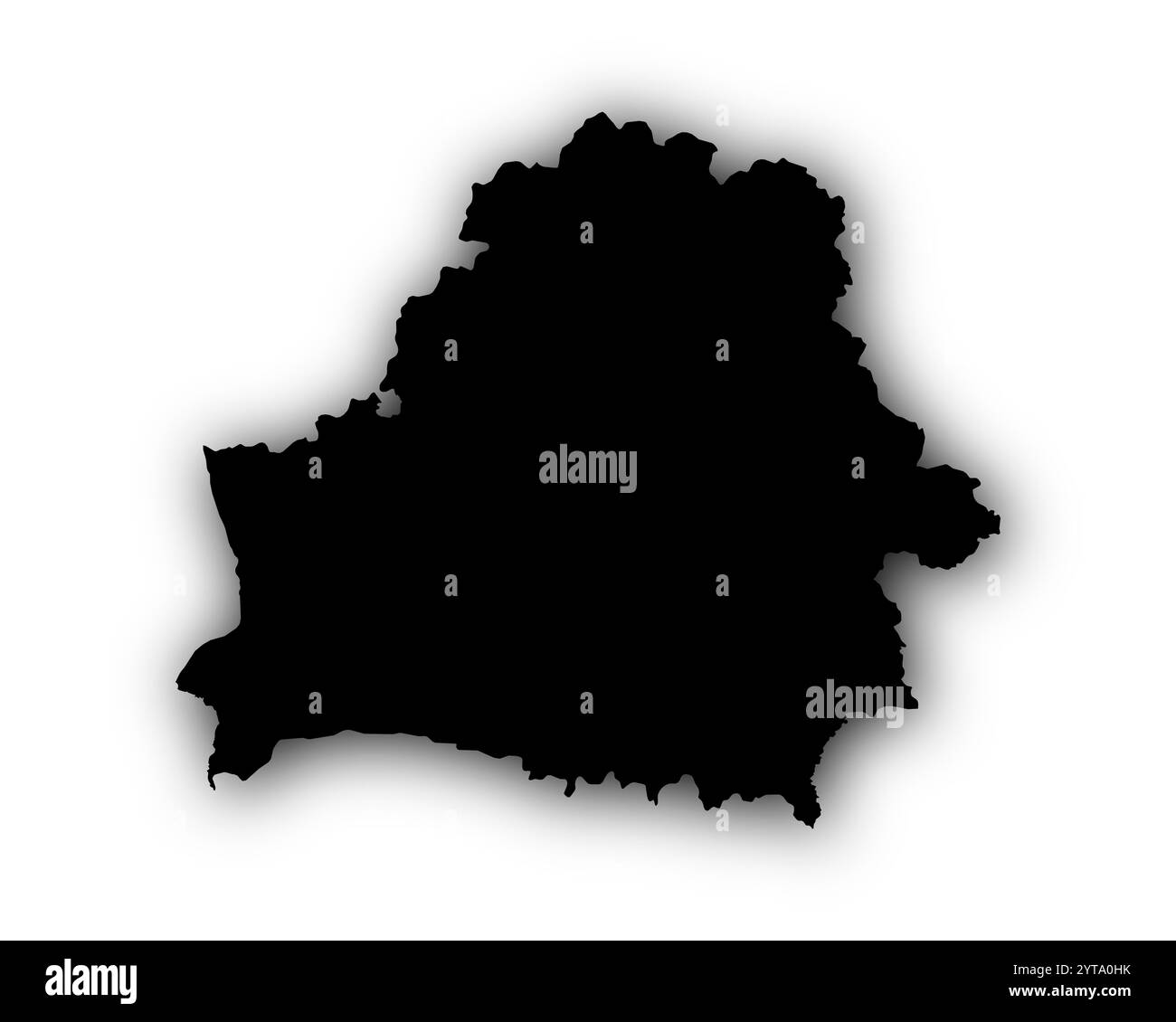 Mappa della bielorussia Foto e Immagini Stock in Bianco e Nero - Alamy