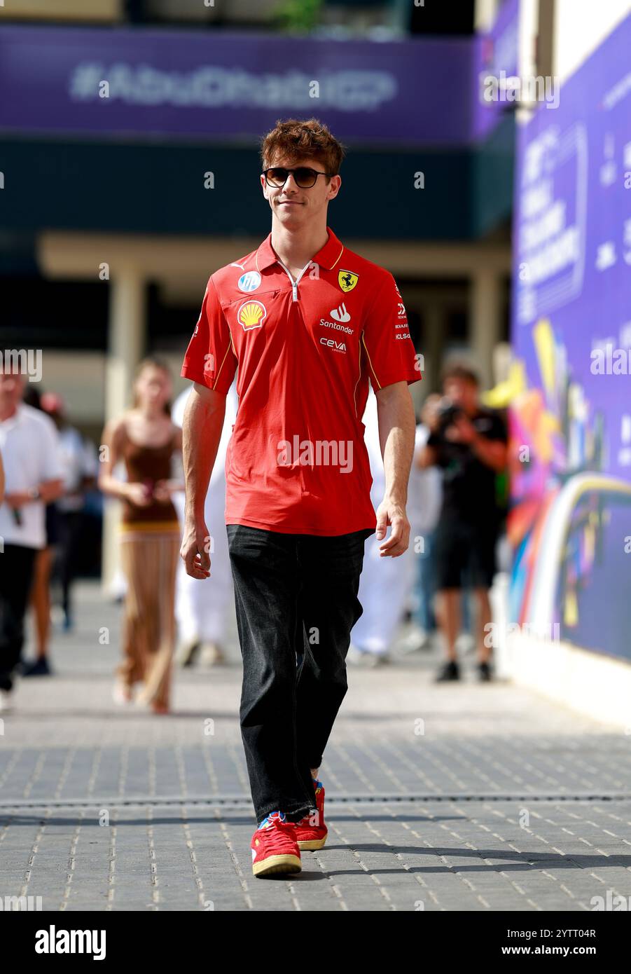 LECLERC Arthur (mco), Scuderia Ferrari SF-24, ritratto durante la ...