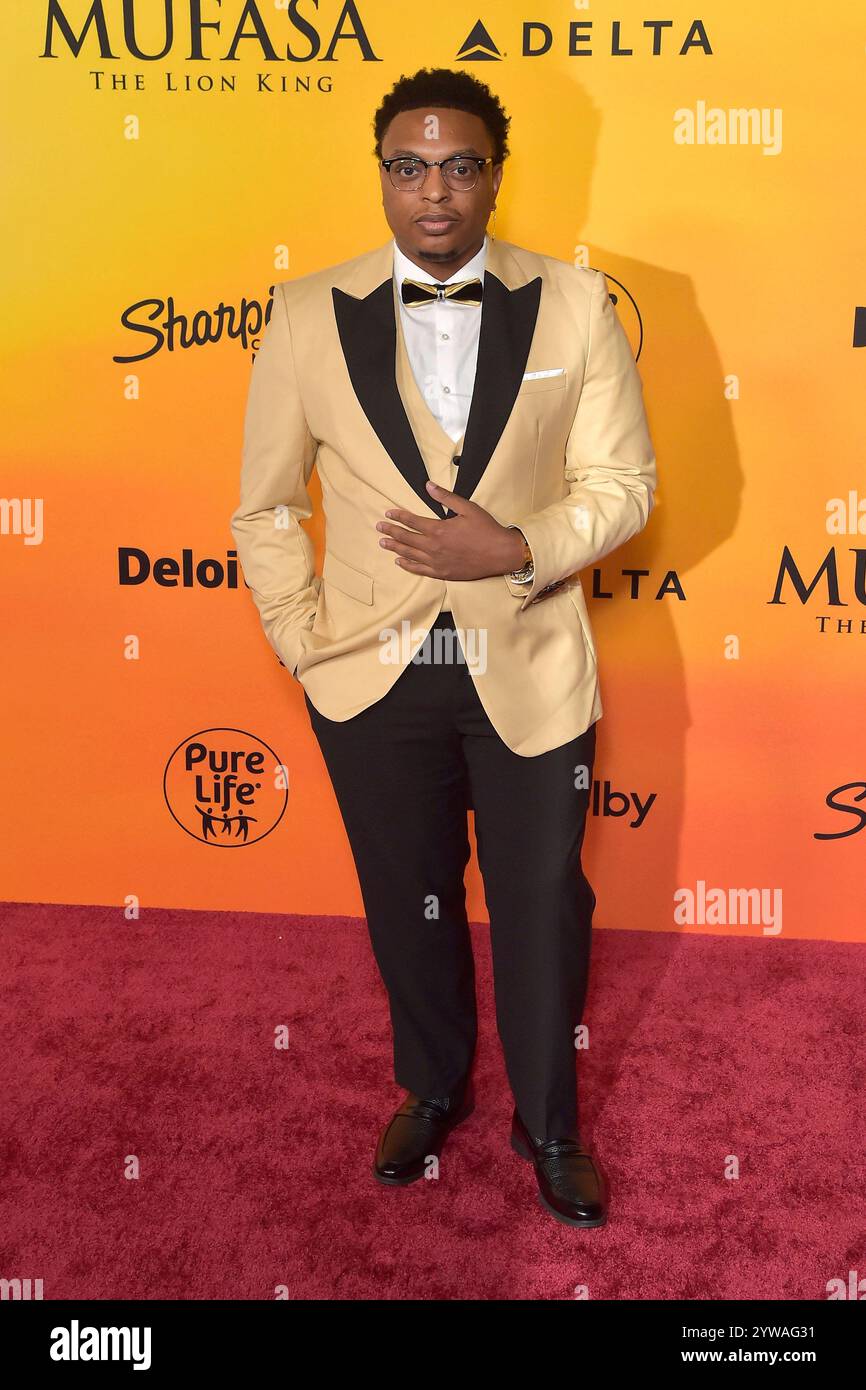 Antonio Neville bei der Weltpremiere des Kinofilms Mufasa: Il re leone ...