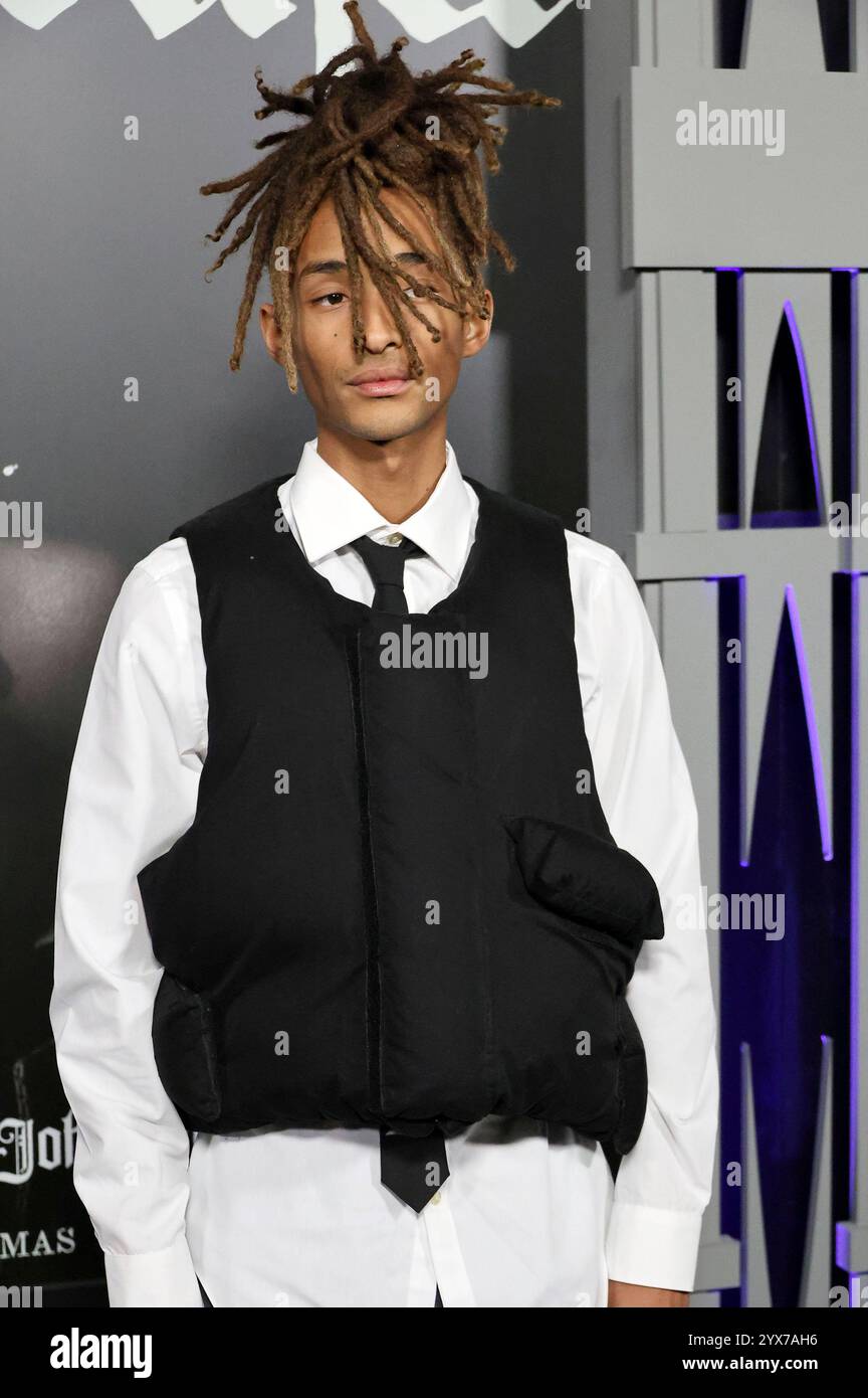 Jaden Smith bei der Premiere des Kinofilms Nosferatu - Der Untote im ...