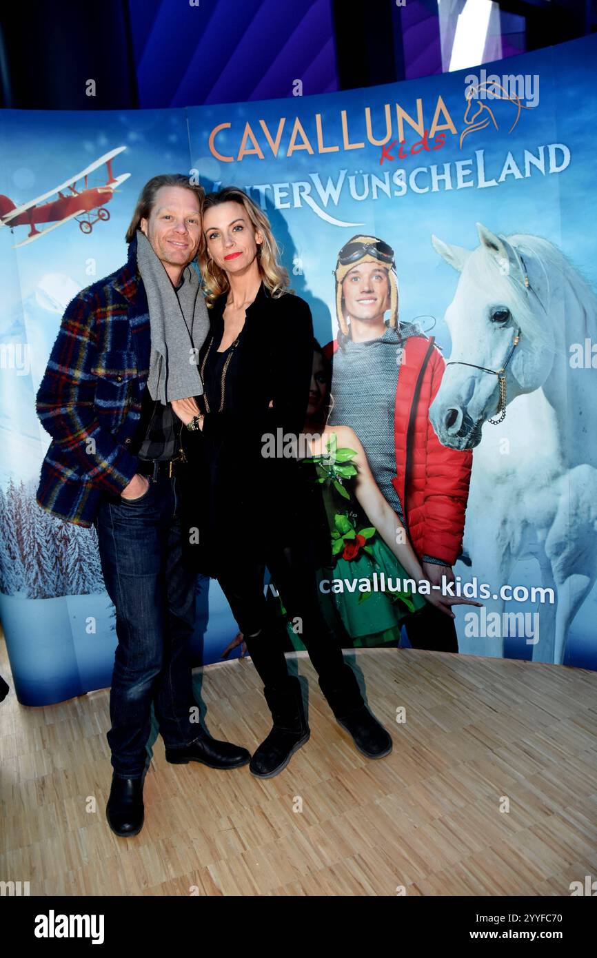 Mike Kraus graf Constanze Kraus Muenchen 21.12.2024. CAVALLUNA Kids Showpalast Muenchen, Hans ...