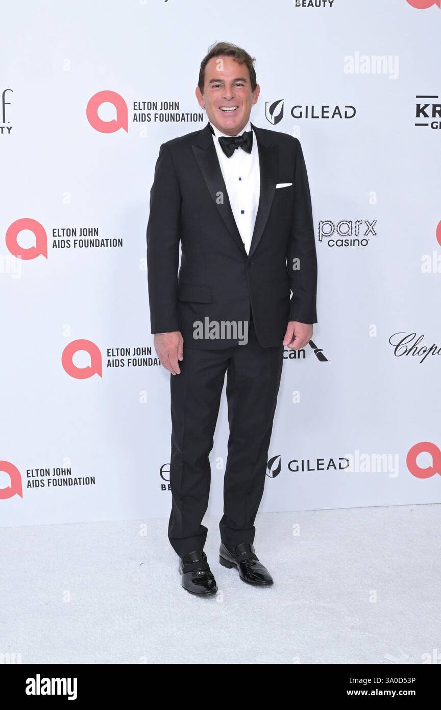 Eugenio Lopez bei der 33. Academy Awards Viewing Party della Elton John AIDS Foundation 2025 nel ...