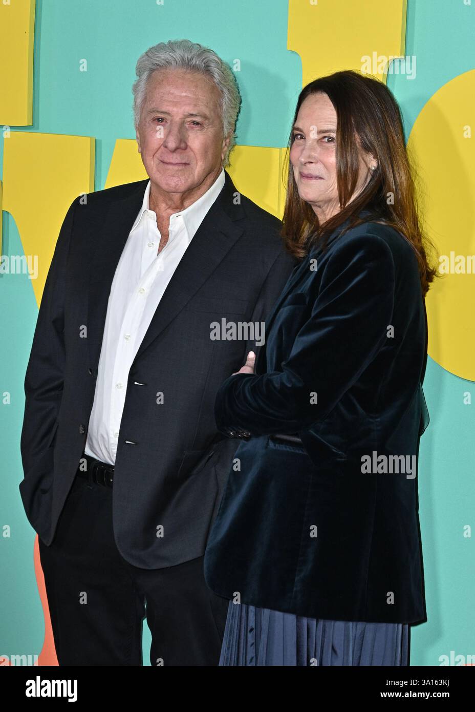 Dustin hoffman lisa gottsegen uk immagini e fotografie stock ad alta ...