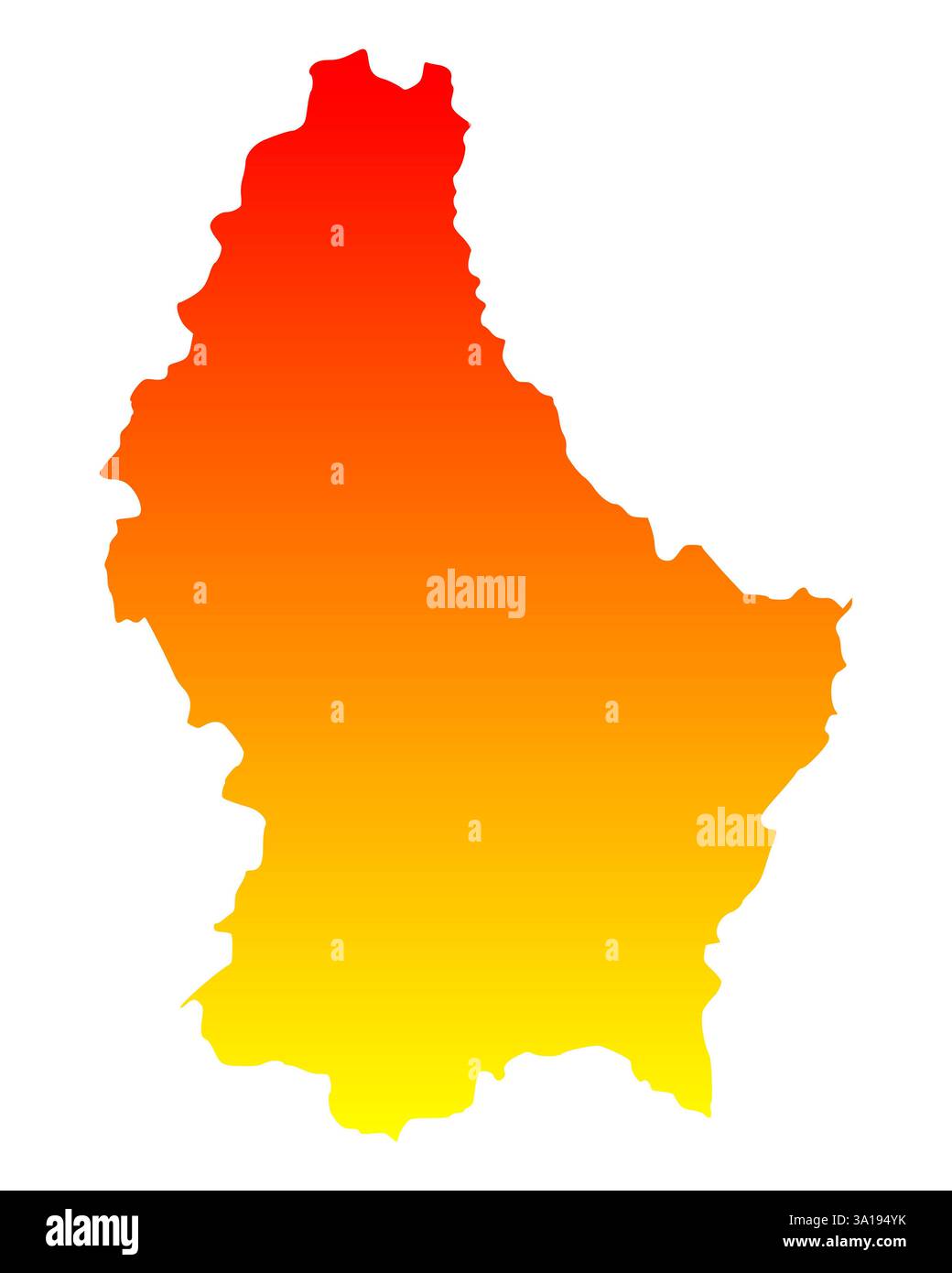 Mappa di lussemburgo Immagini senza sfondo e Foto Stock ritagliate - Alamy