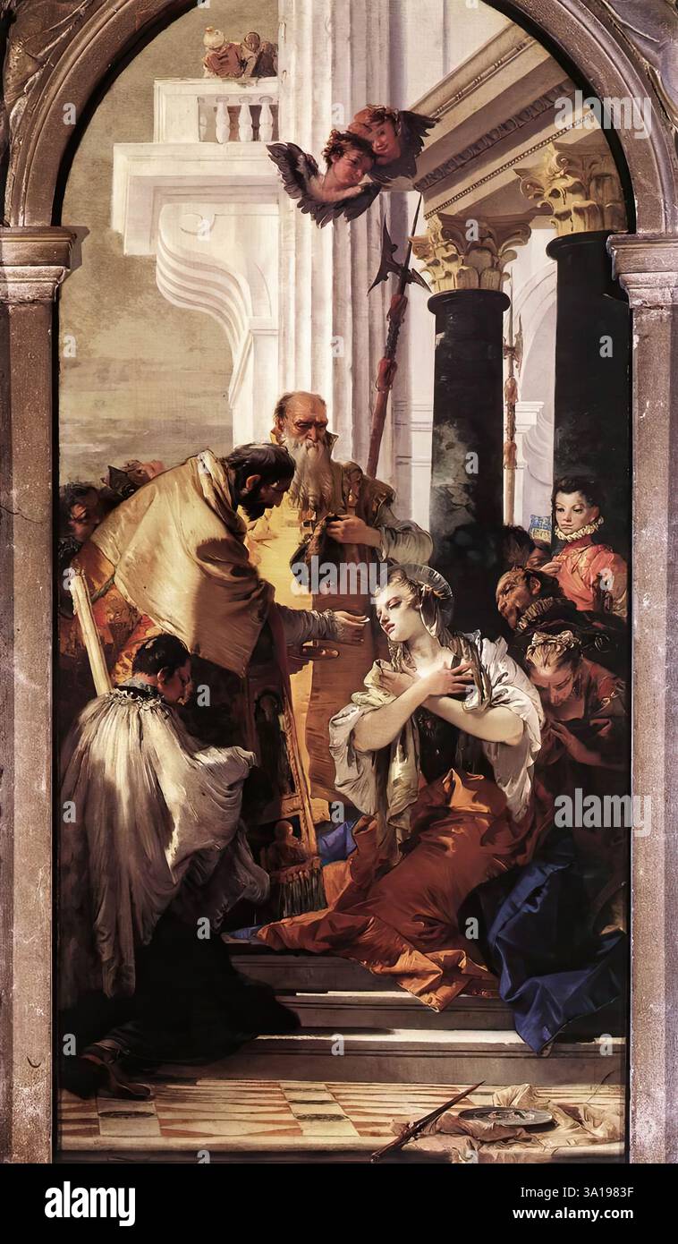 TIEPOLO, Giovanni Battista (B. 1696, Venezia, d. 1770, Madrid) ultima ...