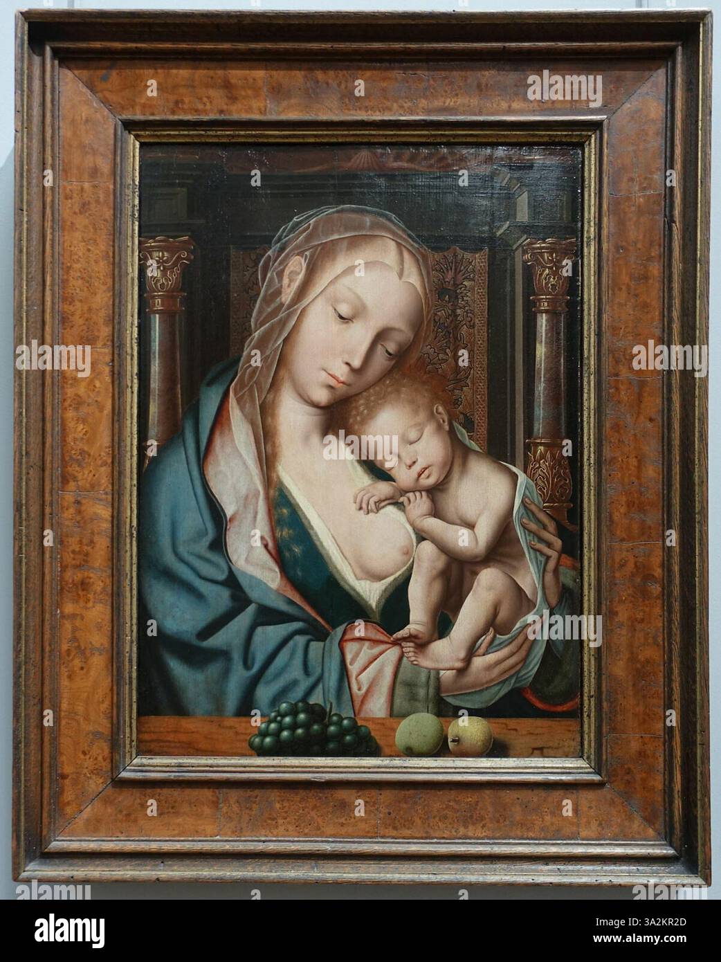 Il Vierge aux uva passa (vergine con uva) attribuito a un seguace di ...