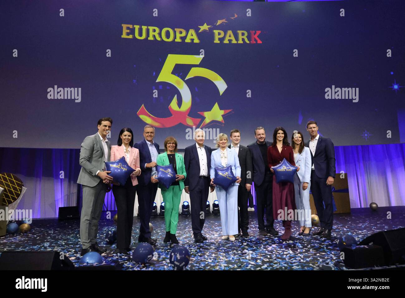 Rust, Deutschland 13. März 2025: Jubiläums-Pressekonferenz 50 Jahre ...