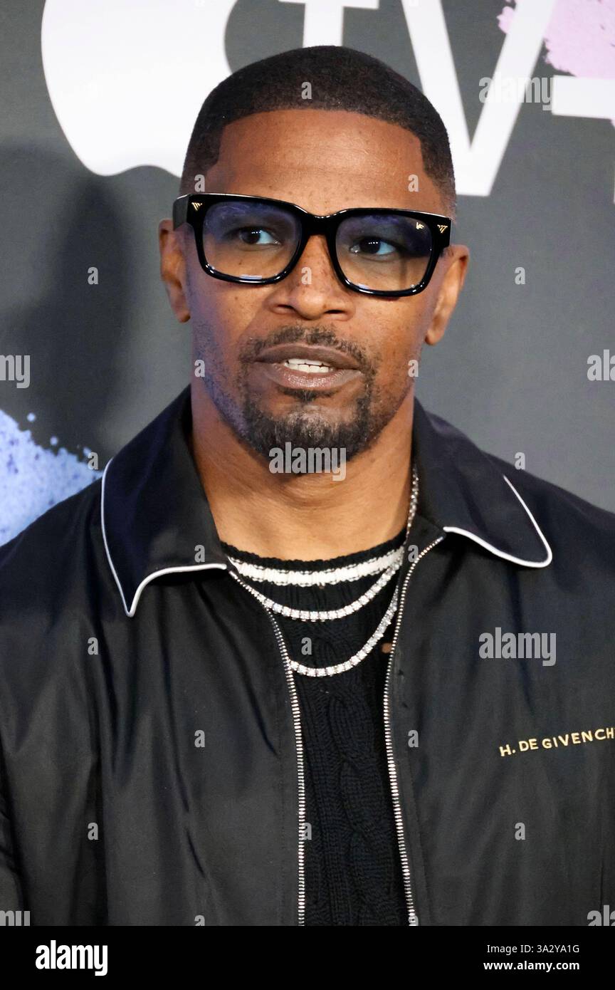 Jamie Foxx beim Red Carpet Event zum Apple TV Dokumentar-Zweiteiler ...