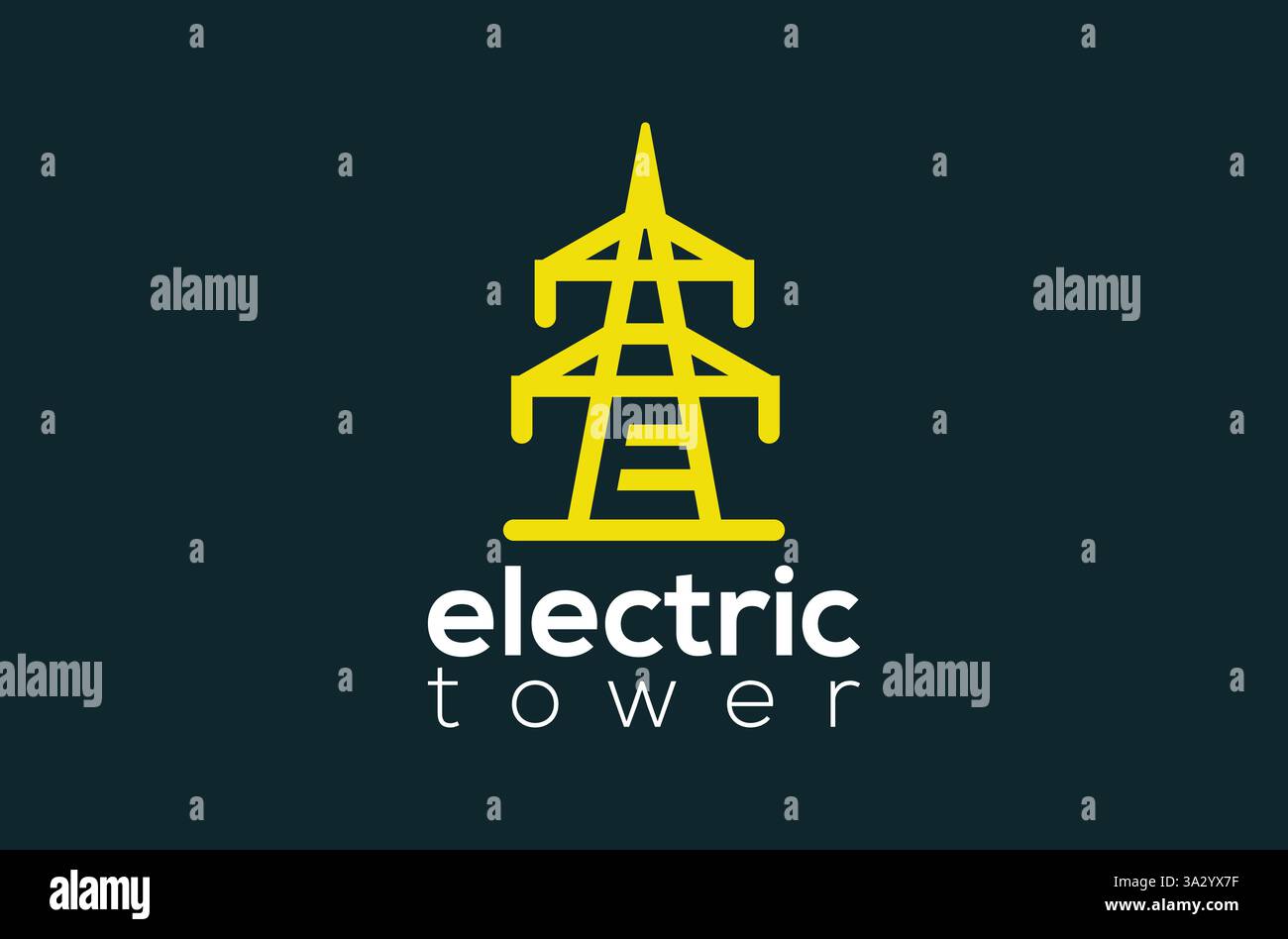 High voltage electricity transformer Immagini Vettoriali Stock - Alamy