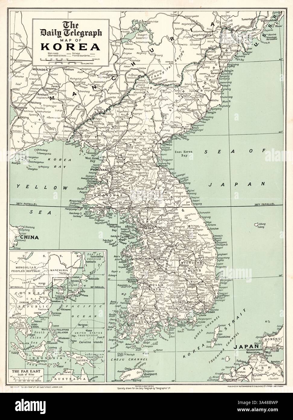Mappa corea sud e nord immagini e fotografie stock ad alta risoluzione ...