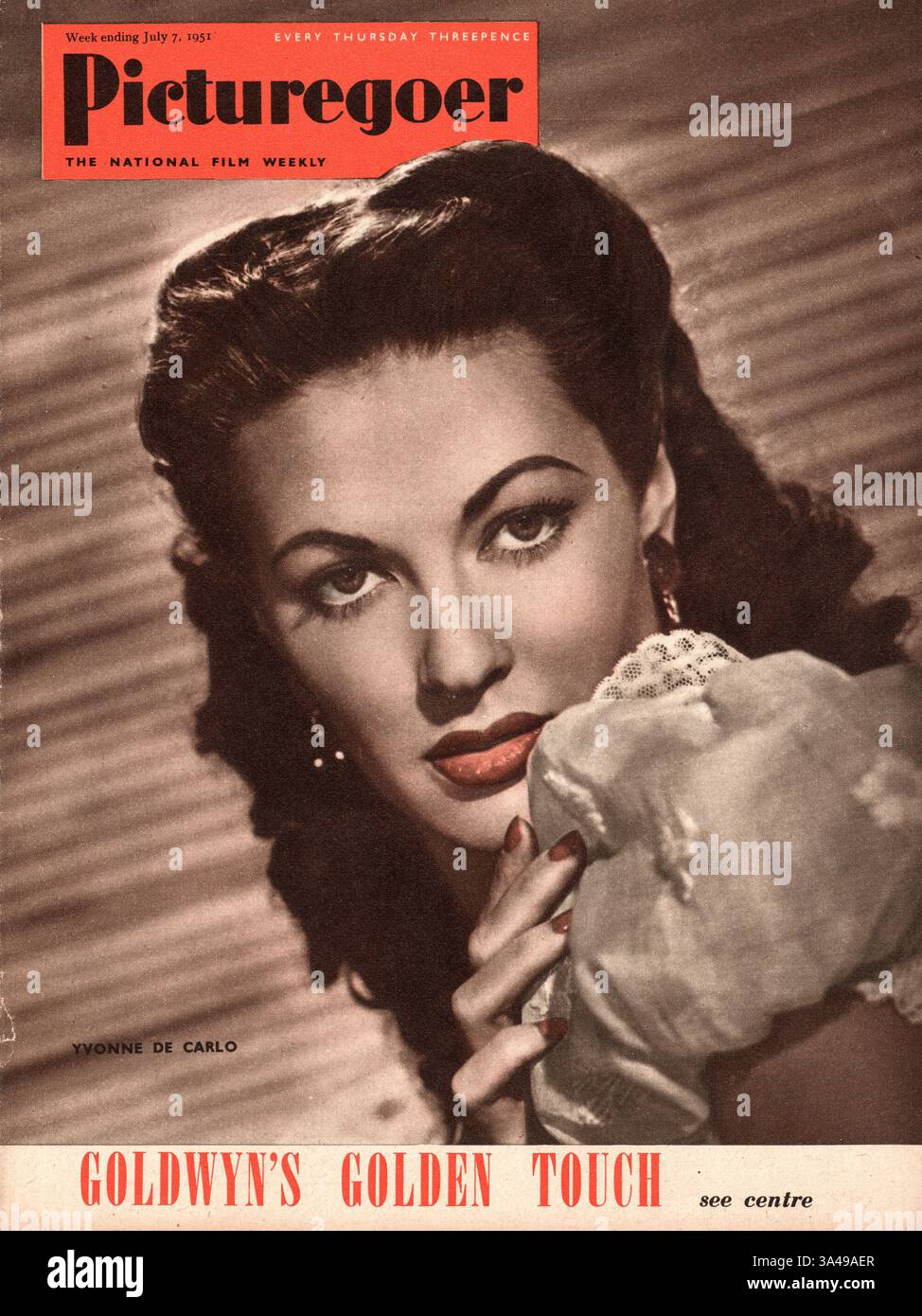 Yvonne de carlo actress 1951 immagini e fotografie stock ad alta ...