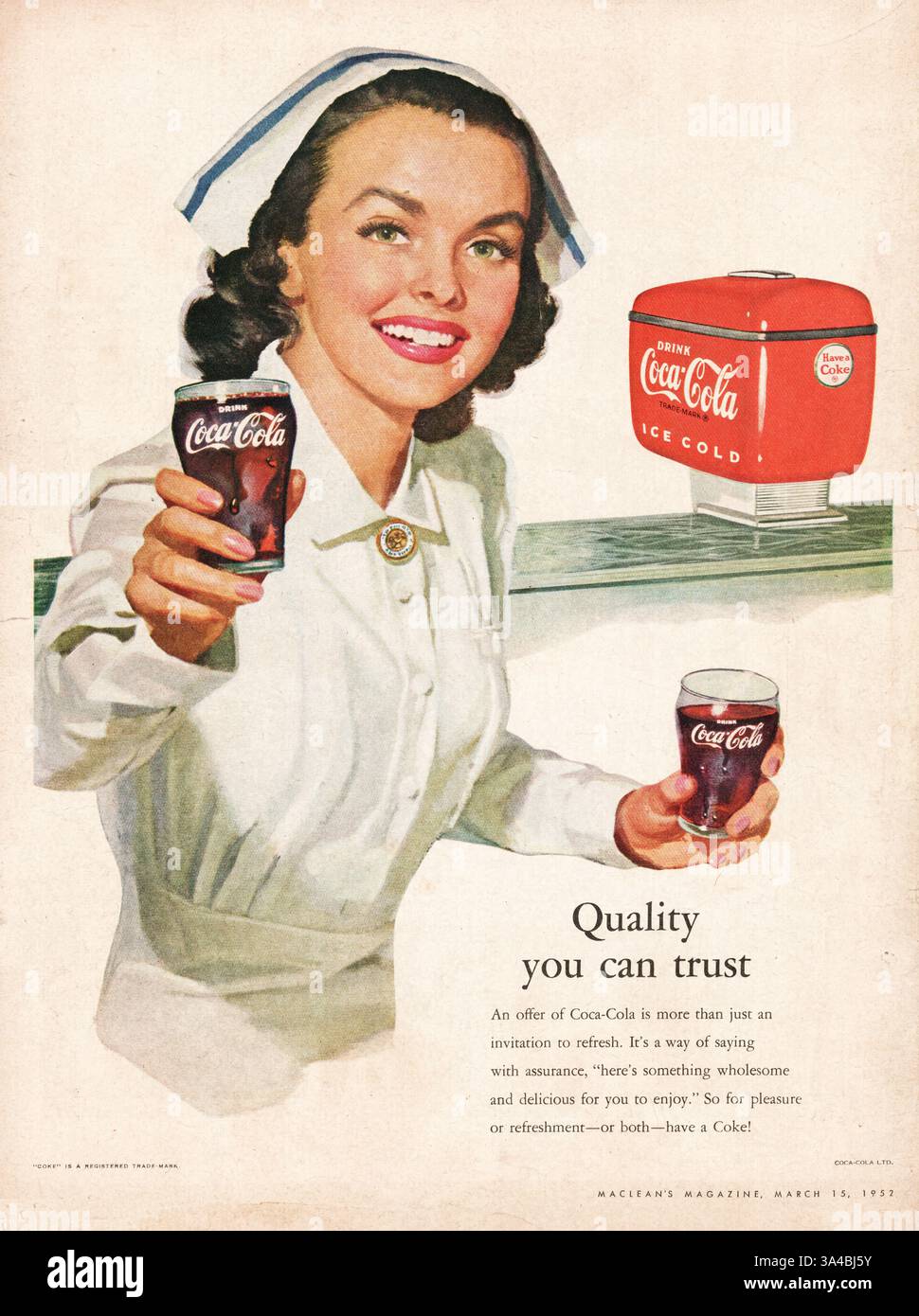 Coca cola advert immagini e fotografie stock ad alta risoluzione - Alamy