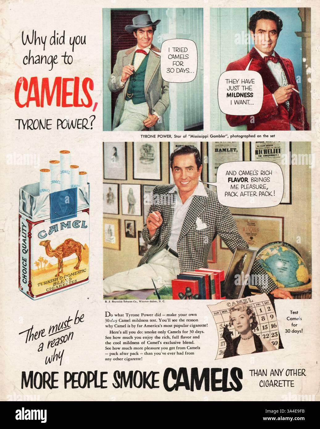 Cigarette advert immagini e fotografie stock ad alta risoluzione - Alamy