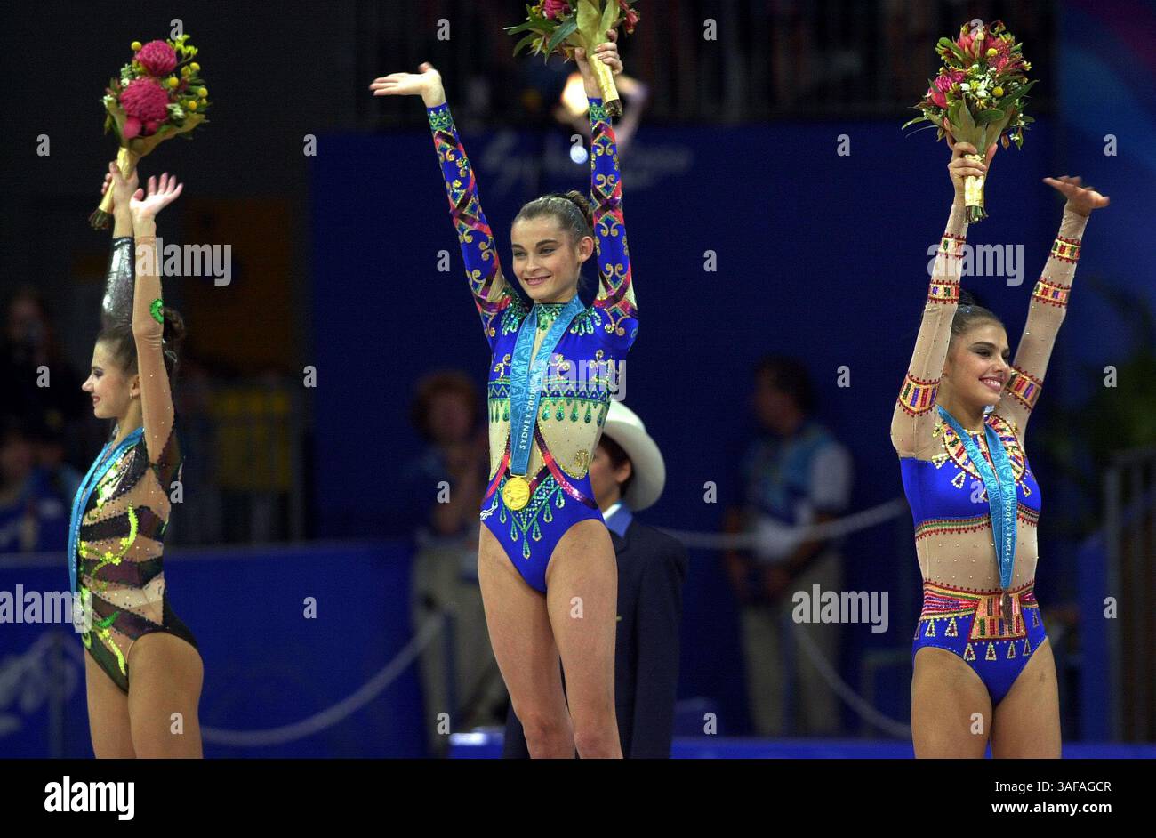 2 ottobre 2000; Sydney, NSW, Australia; (L-R) YULIA RASKINA (BLR ...