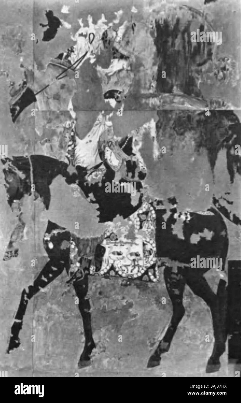 I murales di Afrasiab, dipinti nel VII secolo, sono un importante ...