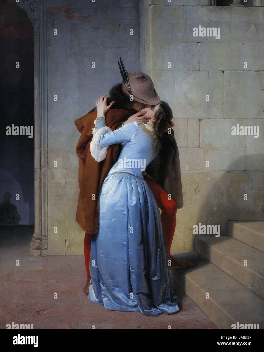 "El Beso" (il bacio), dipinto da Francesco Hayez nel 1859, è un pezzo ...