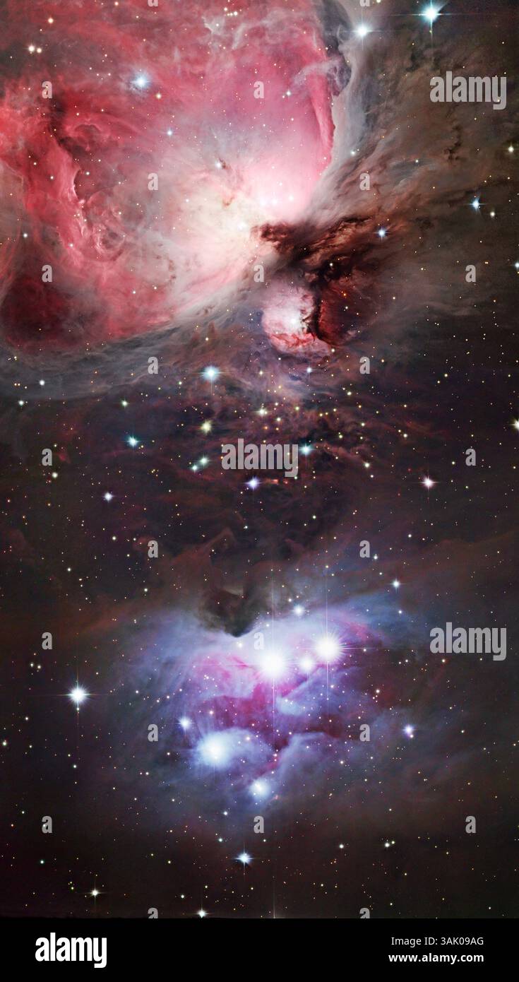 M42 la grande nebulosa di orione immagini e fotografie stock ad alta risoluzione - Alamy