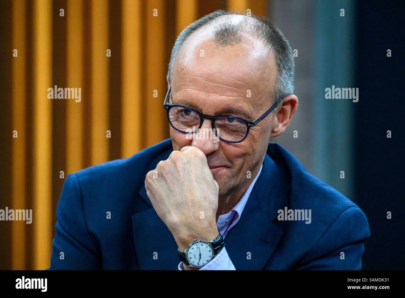 GER, Berlino, Studio, zu Gast bei - Caren Miosga, Polittalk, TV, Format, mit Moderatorin, NDR ...