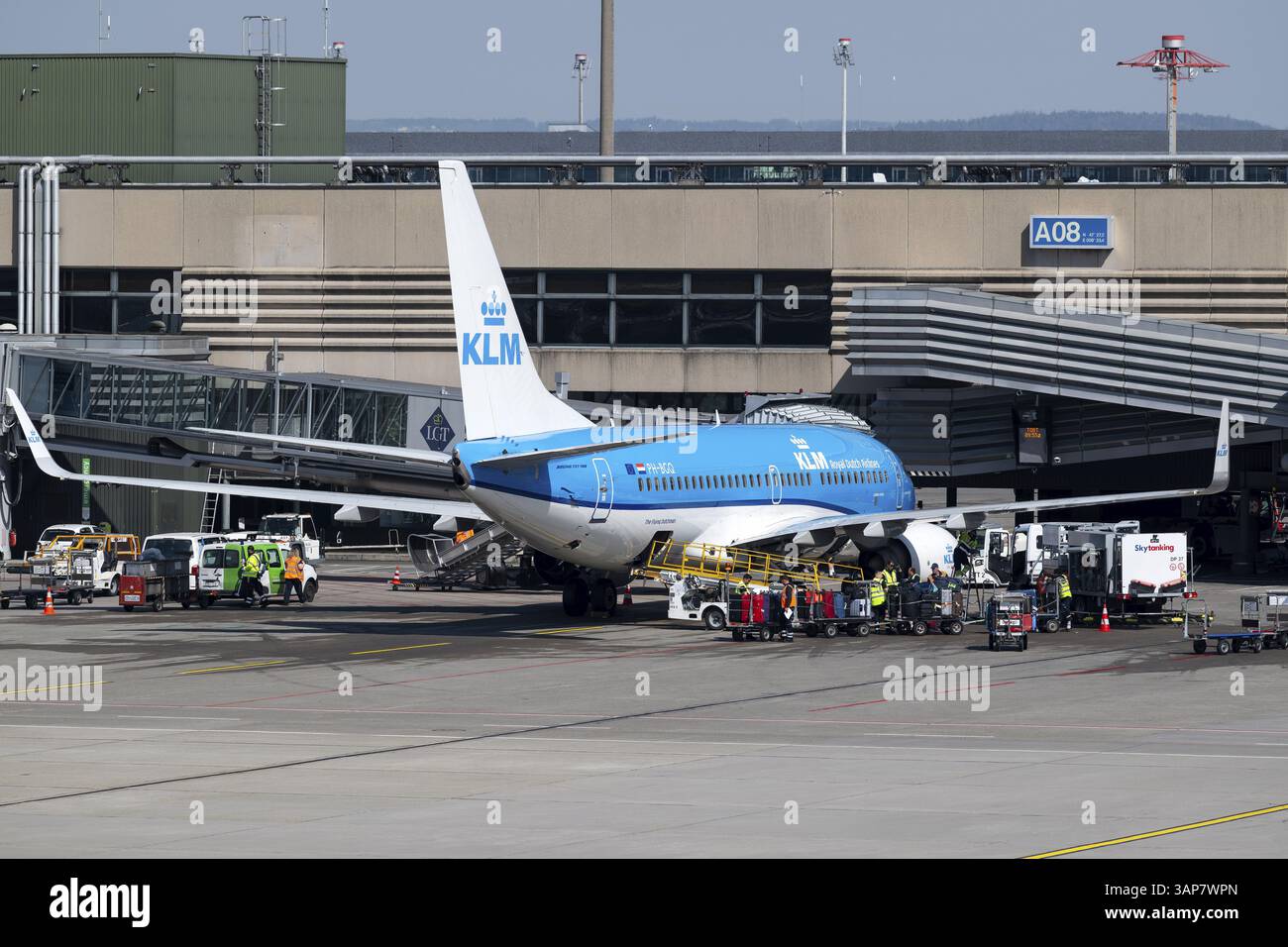 Boeing 737 700 jet commerciale boeing immagini e fotografie stock ad ...