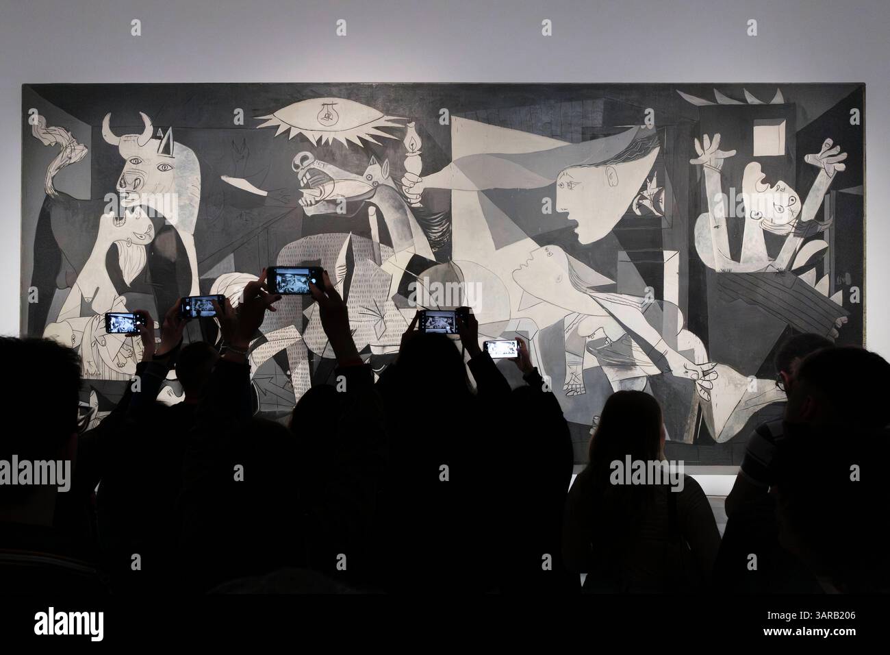 Guernica, das Bild von Picasso Gilt als eines der bedeutenstenden Werke ...