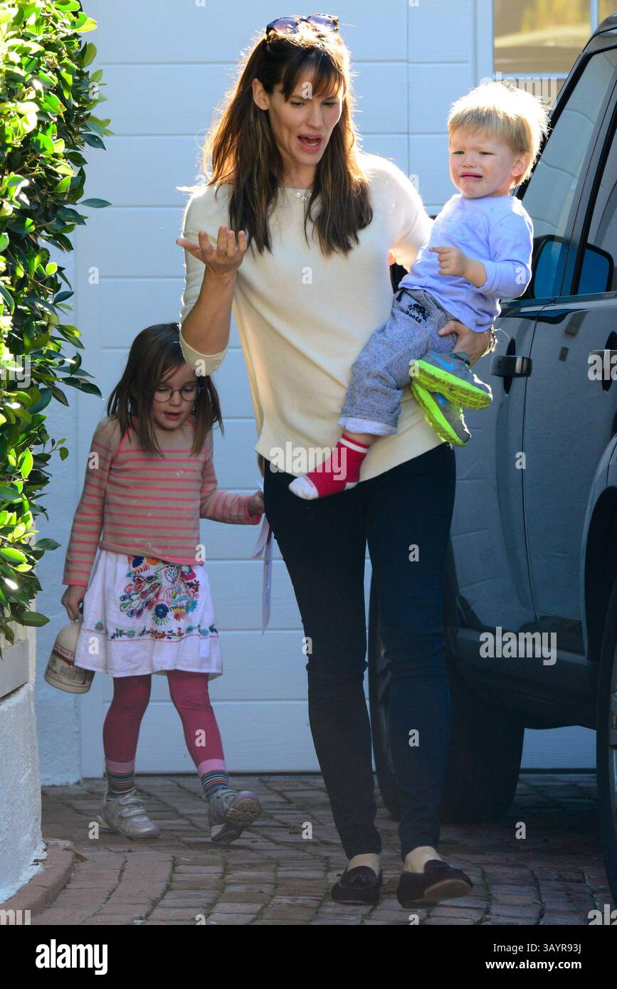 Jennifer garner and seraphina rose affleck immagini e fotografie stock ...