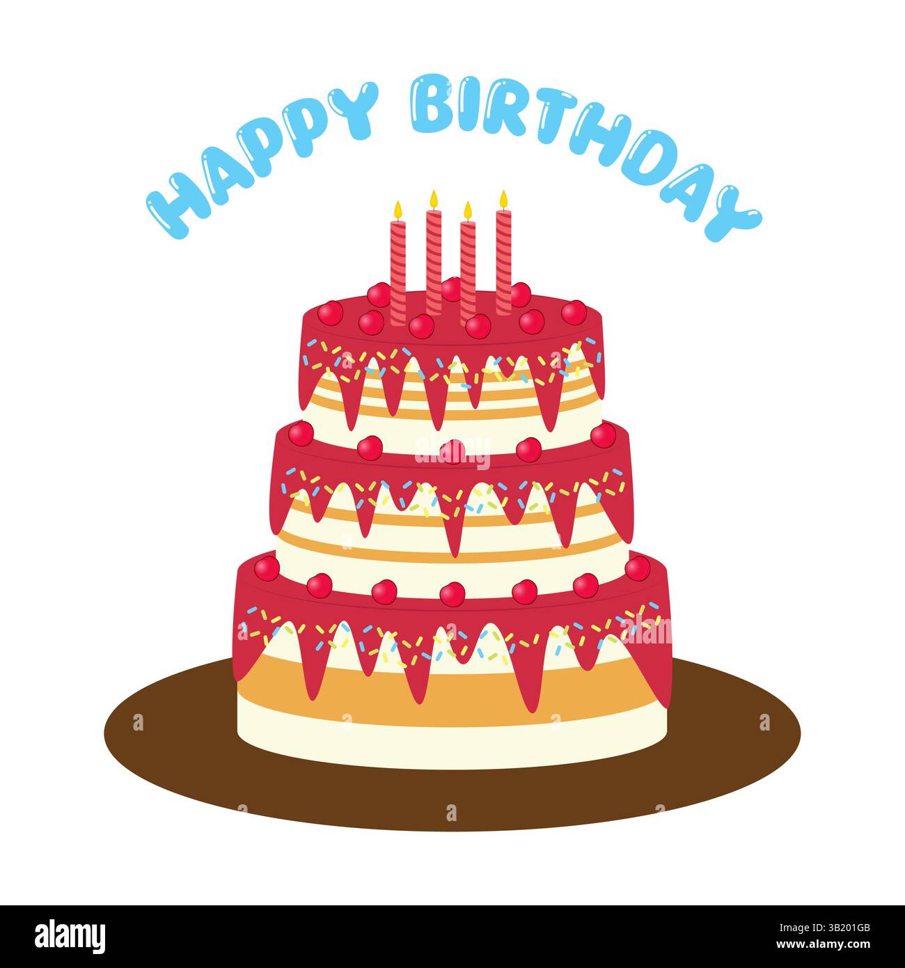 Cake vector immagini e fotografie stock ad alta risoluzione - Alamy