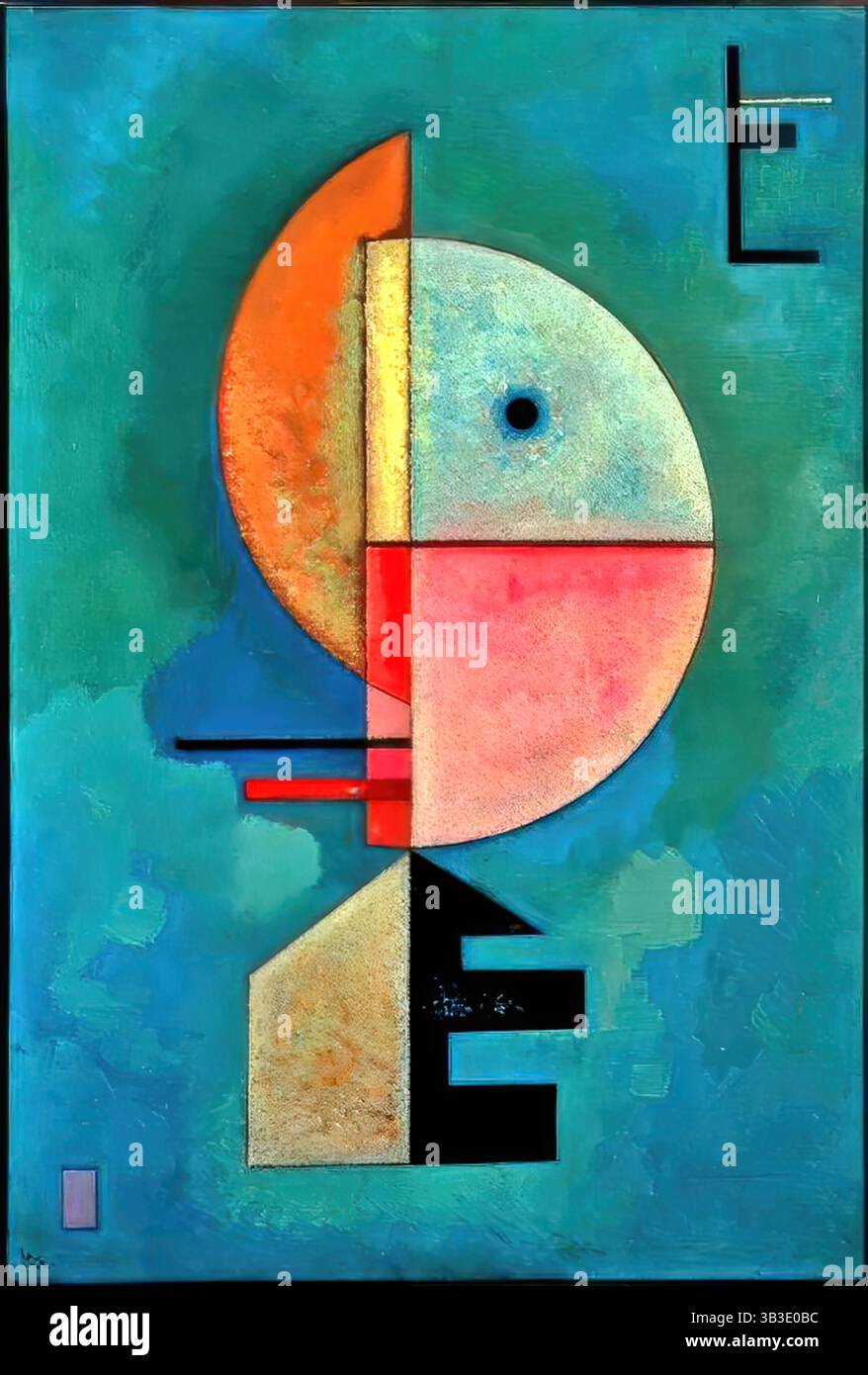 Opere d'arte di kandinsky Immagini Vettoriali Stock - Alamy