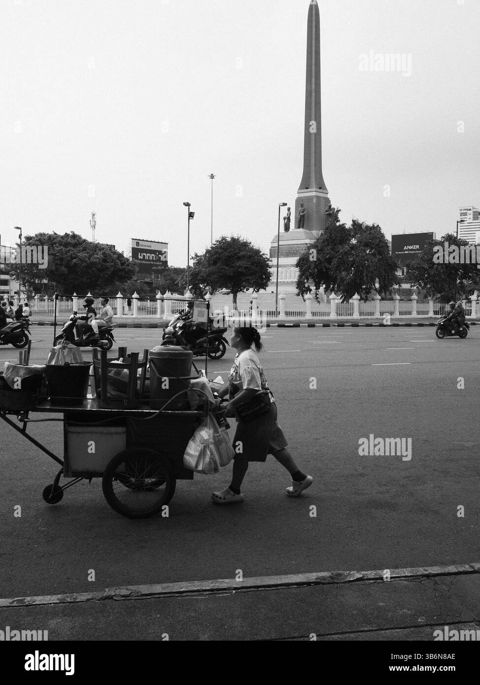 Vittoria monumento a bangkok Foto e Immagini Stock in Bianco e Nero - Alamy
