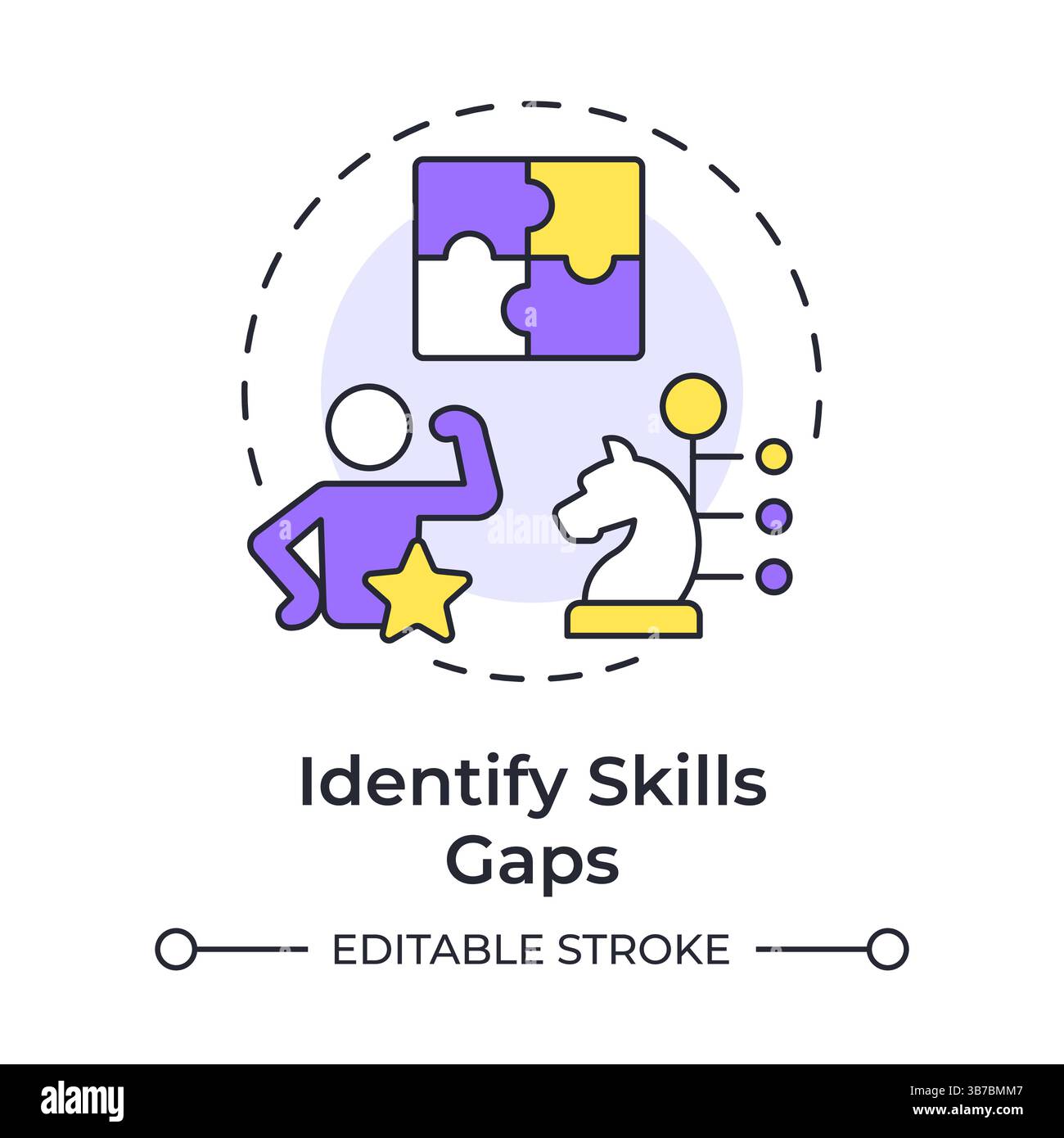 Mappatura delle competenze Immagini Vettoriali Stock - Alamy