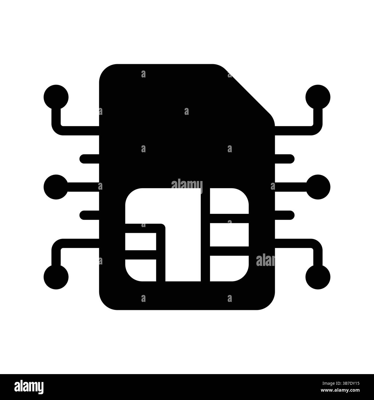 Scheda sim incorporata Immagini Vettoriali Stock - Alamy