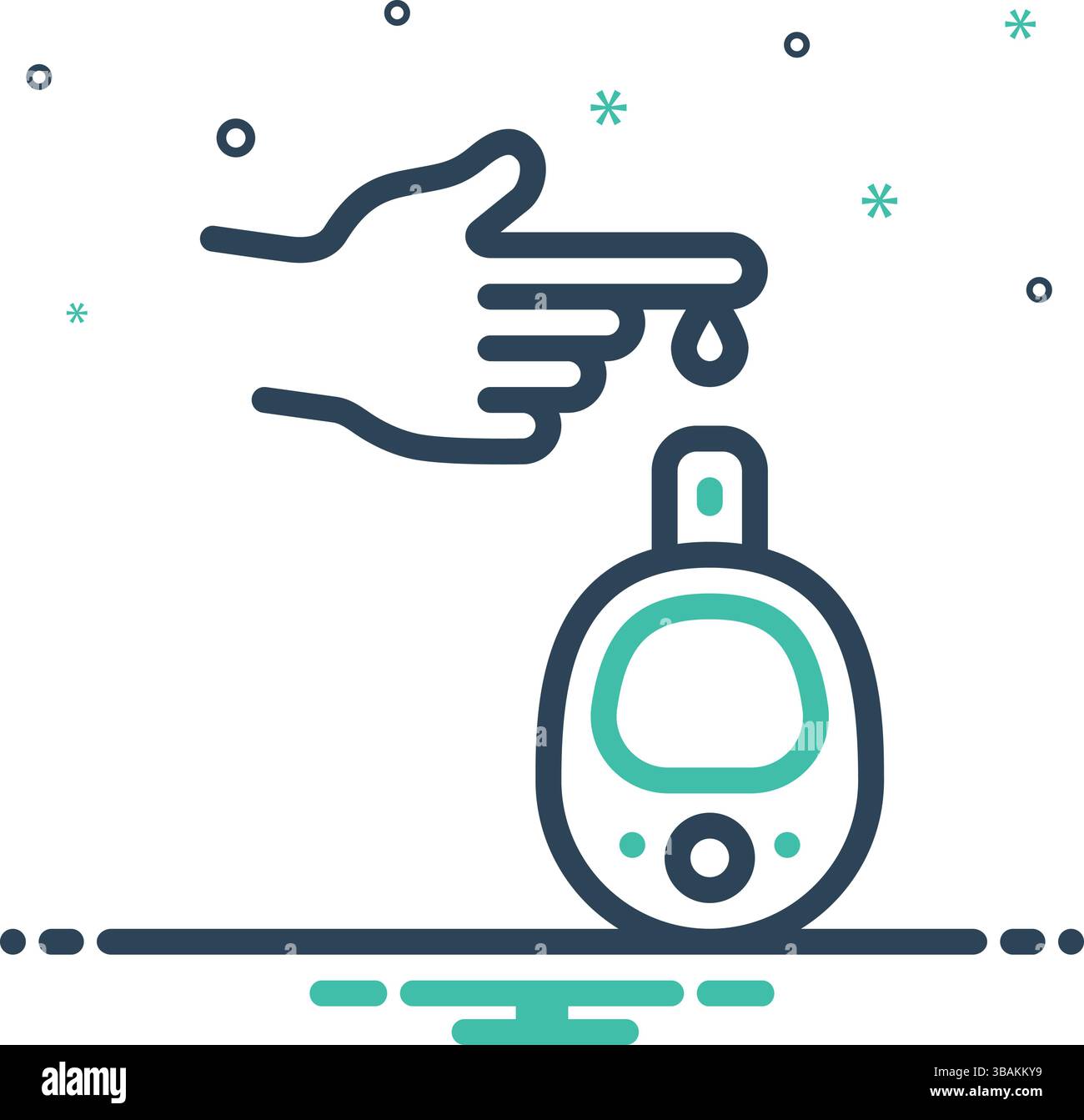 Diabetes mellitus Immagini Vettoriali Stock - Alamy