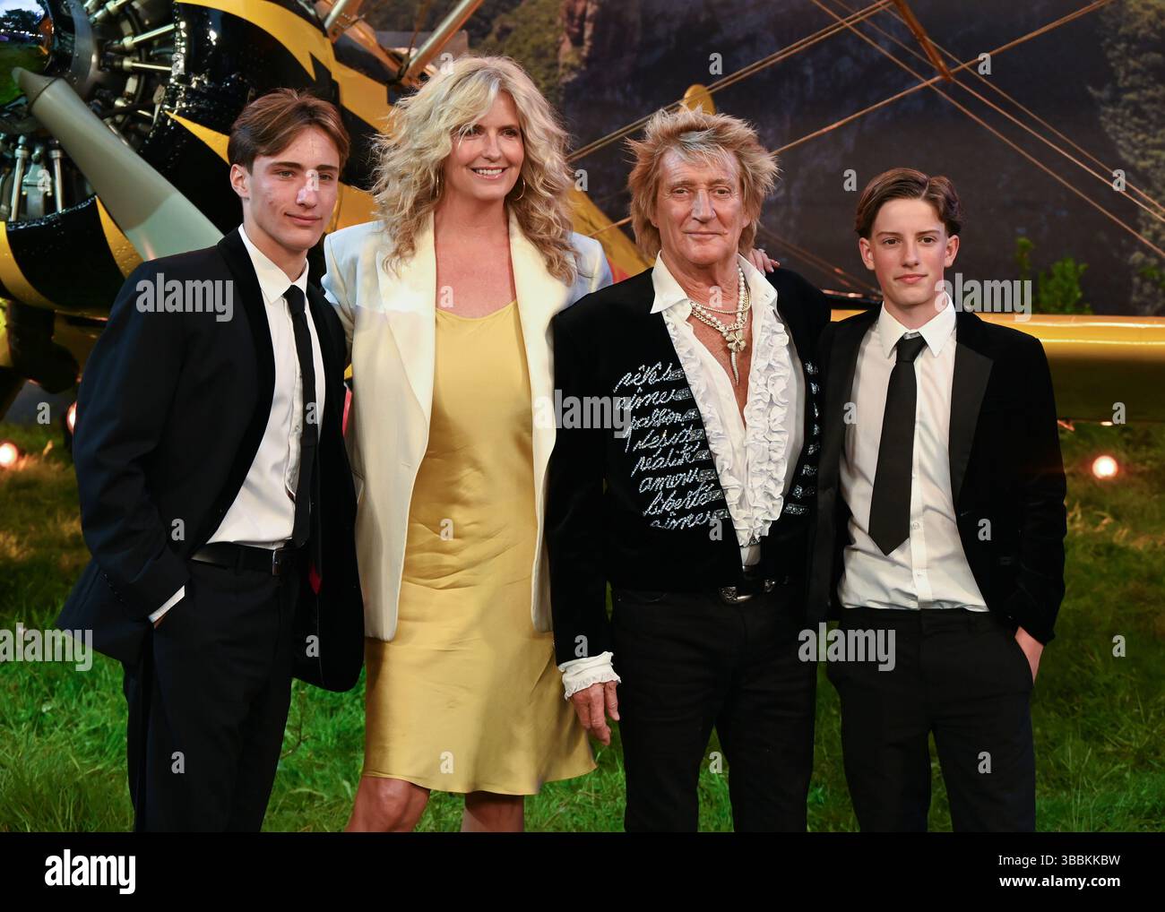 Penny Lancaster e Rod Stewart partecipano a “Mission: Impossible – The ...