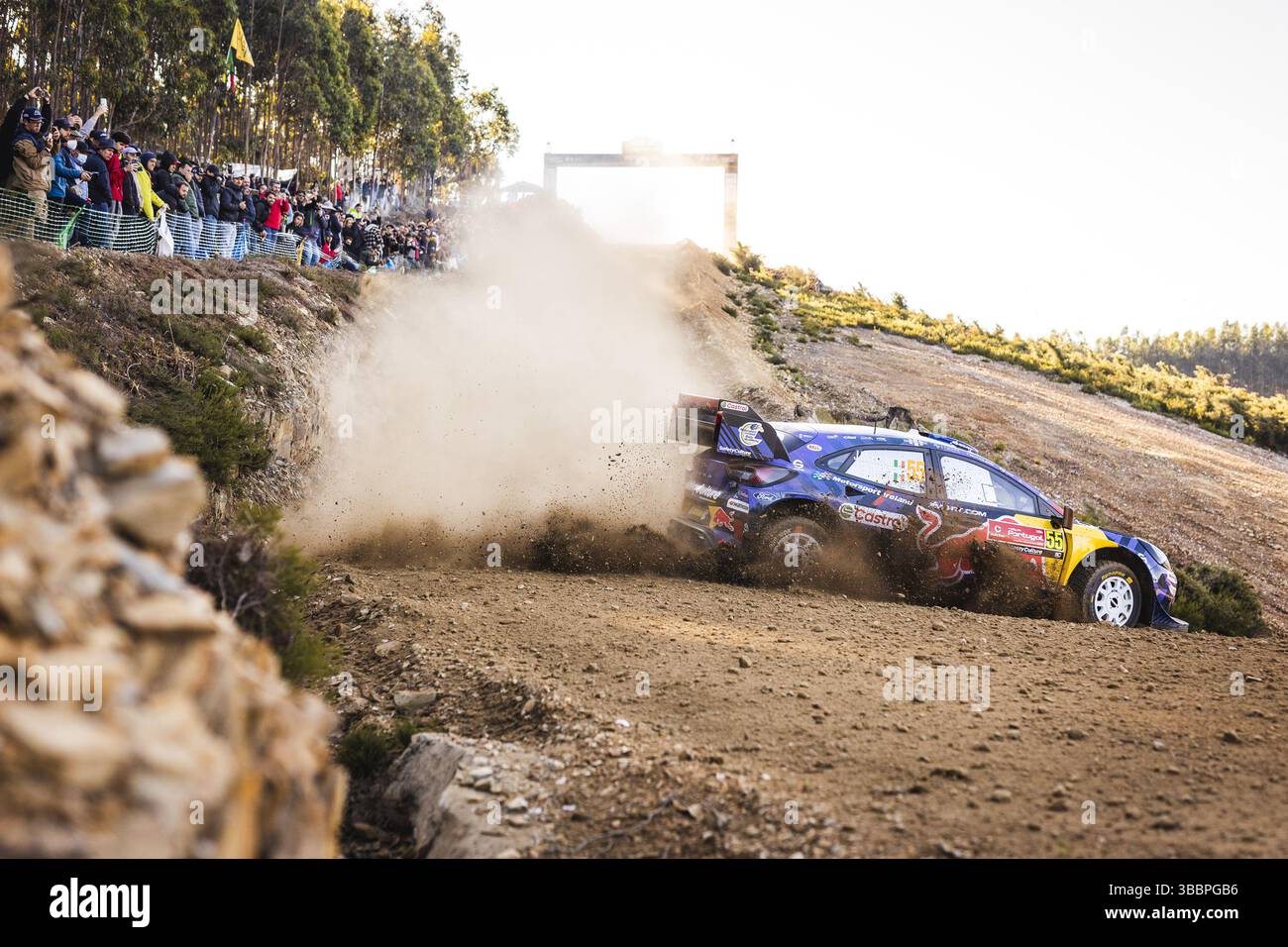 55 Joshua MCERLEAN, Eoin TREACY, Ford Puma Rally1, azione durante il ...