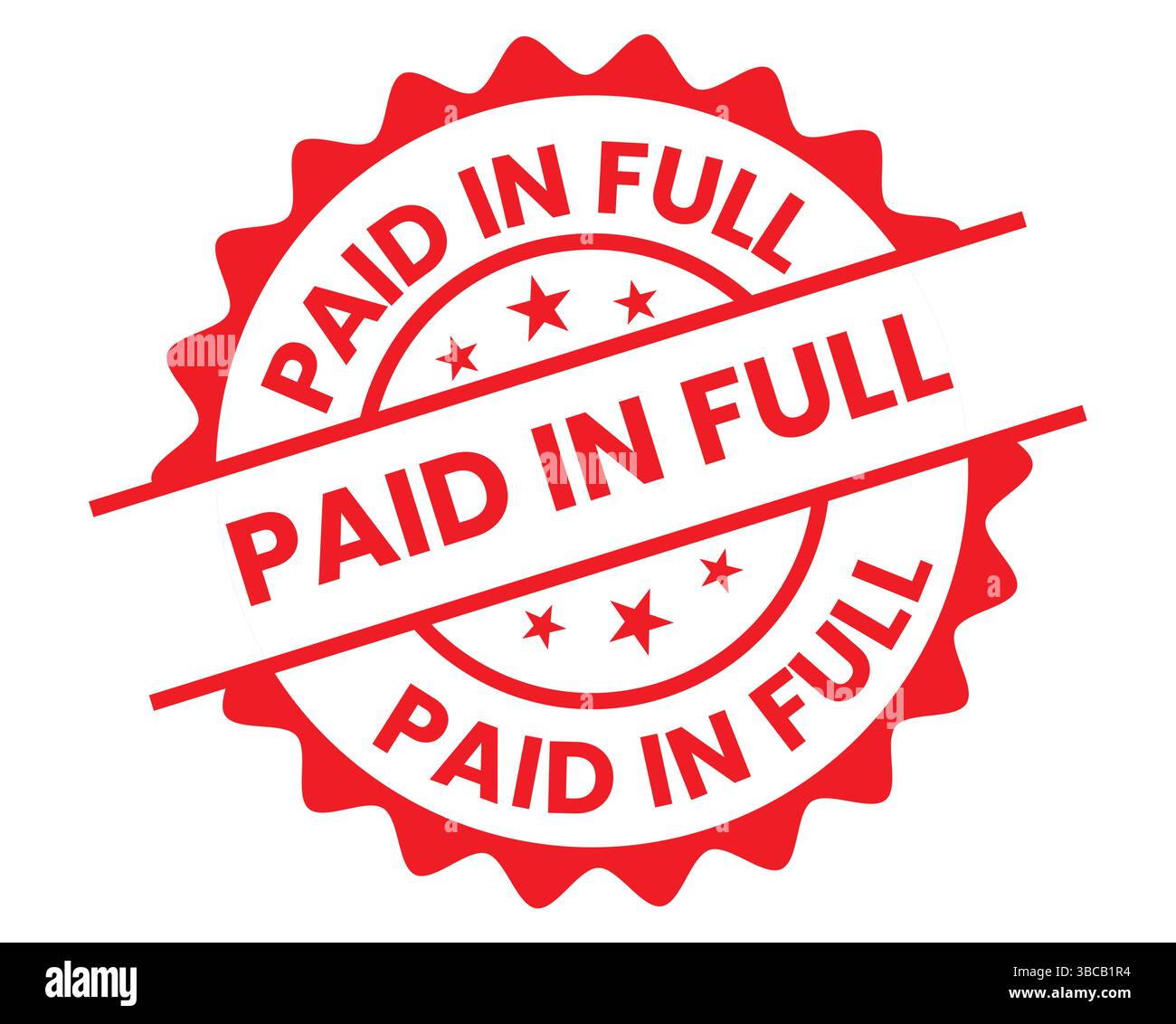 Red Paid in Full Rubber Stamp Seal Vector, Stampa Paid in full stamp ...