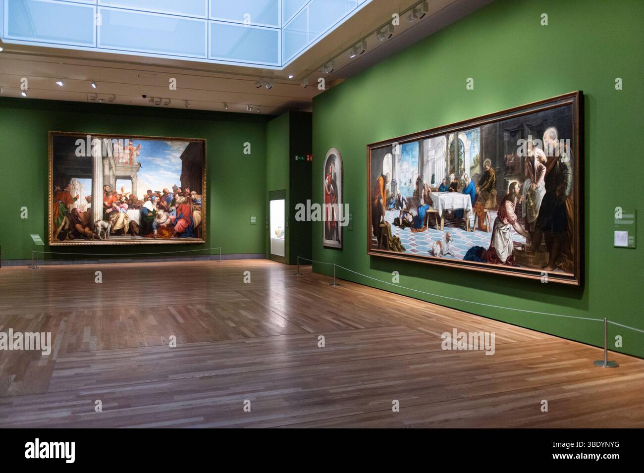 Paolo Veronese exhibition hall, at the Museo Nacional del Prado, on May ...