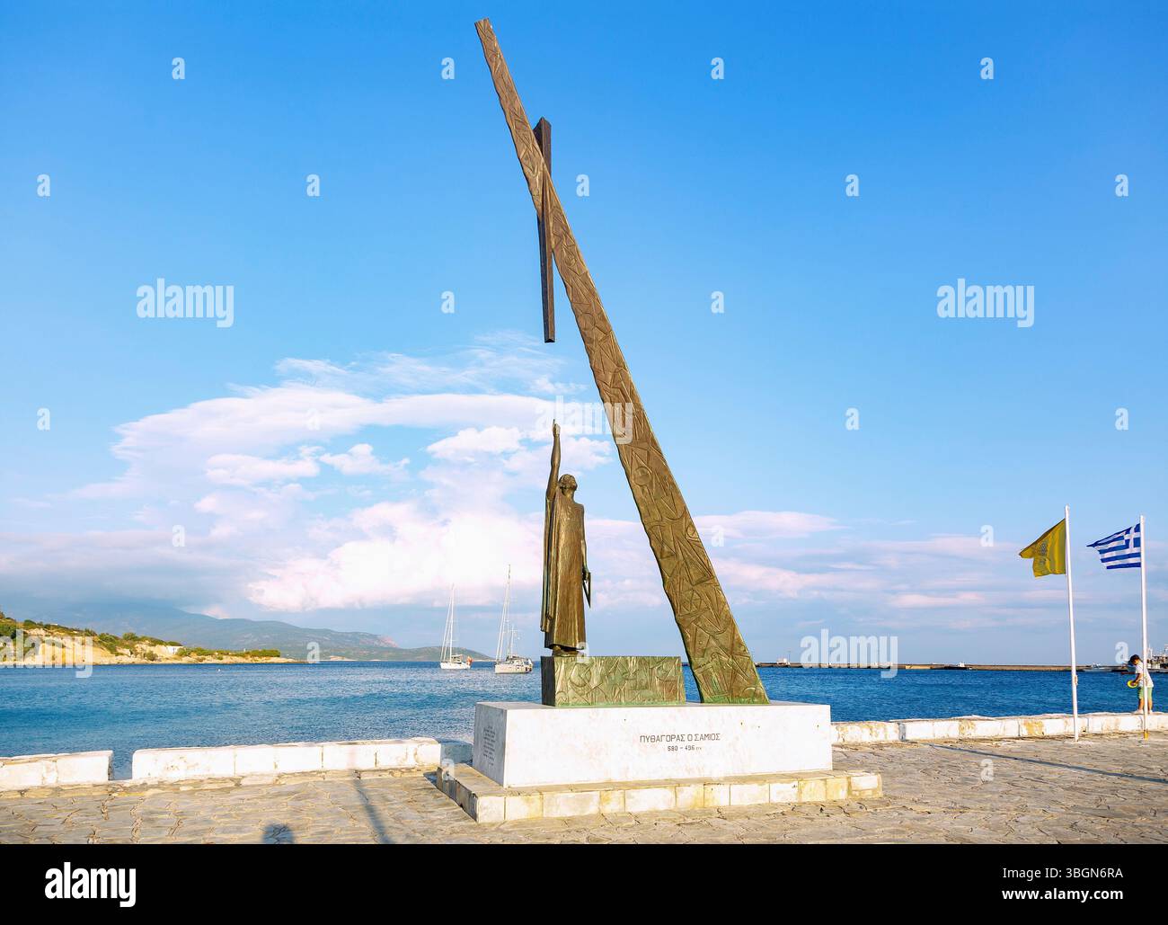 Monumento pythagorion samos immagini e fotografie stock ad alta ...