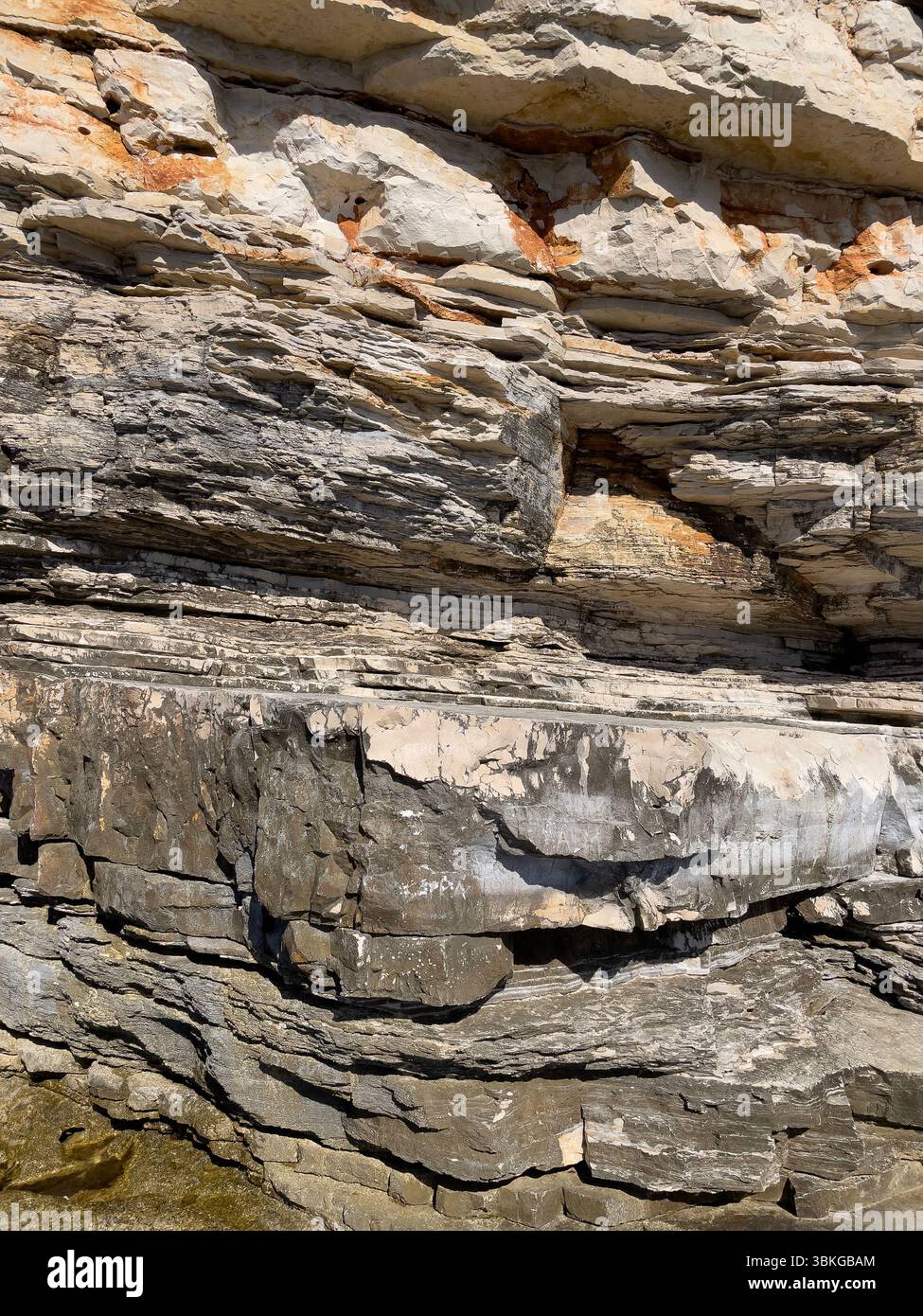 Formazione sedimentaria geologica immagini e fotografie stock ad alta ...