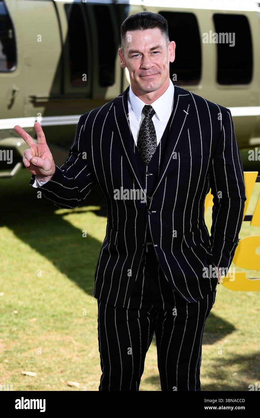 John cena beim Photocall zum Amazon prime Video Film Heads of State im ...