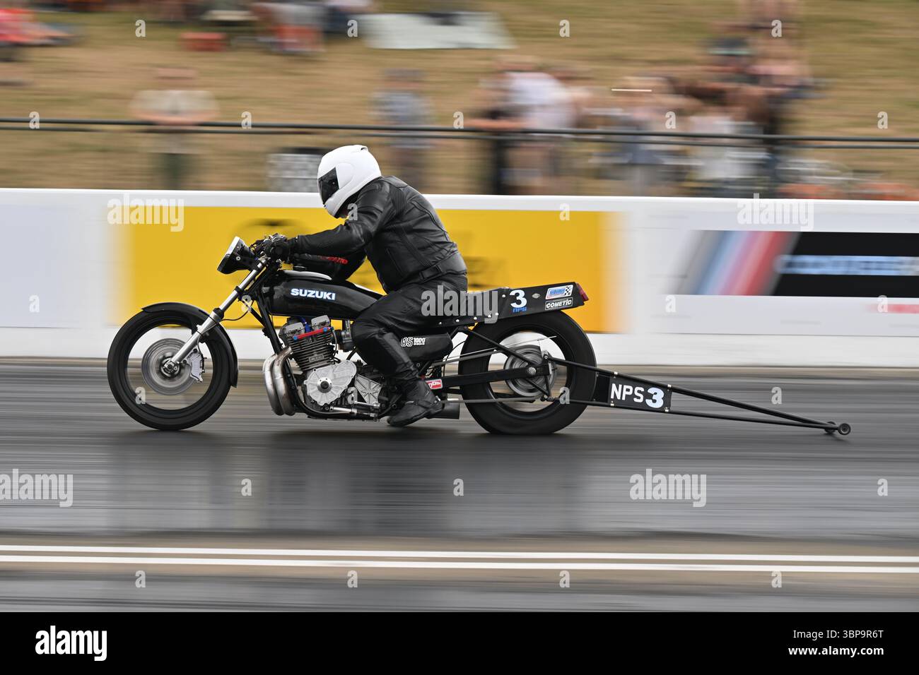 Richard Peachy, Suzuki GS1000, Old School Stockers (alias Nostalgia Pro Stock Bike) presenta ...