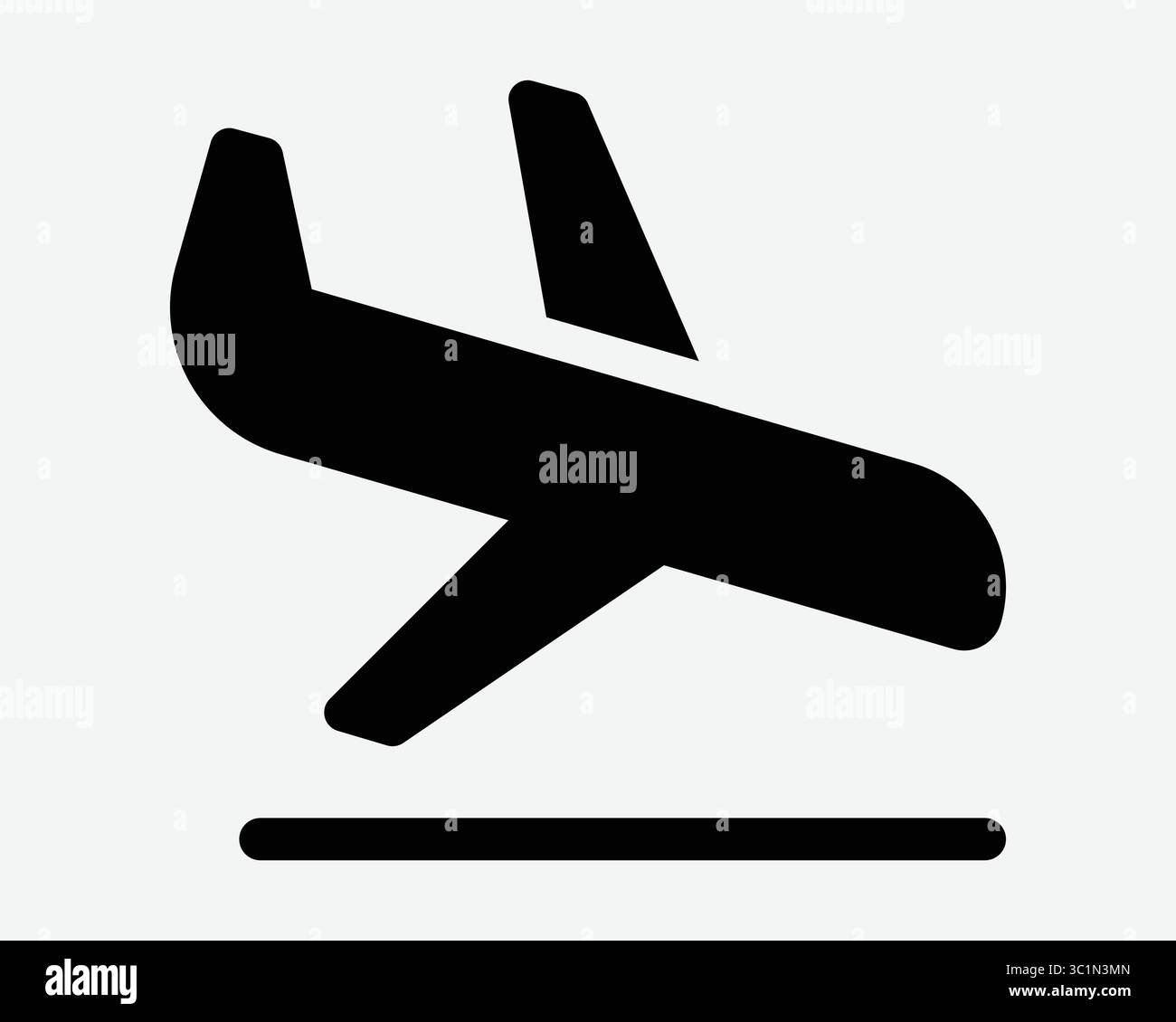 Incidente aereo commerciale Immagini Vettoriali Stock - Alamy