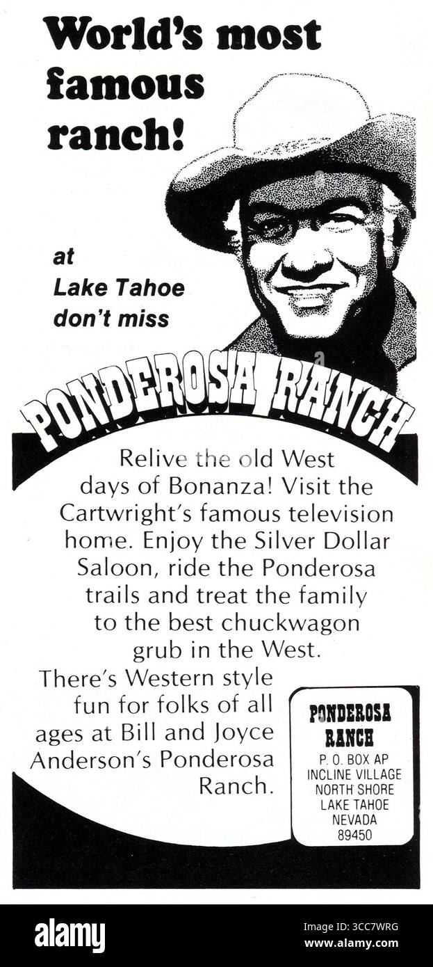 Ponderosa ranch immagini e fotografie stock ad alta risoluzione - Alamy