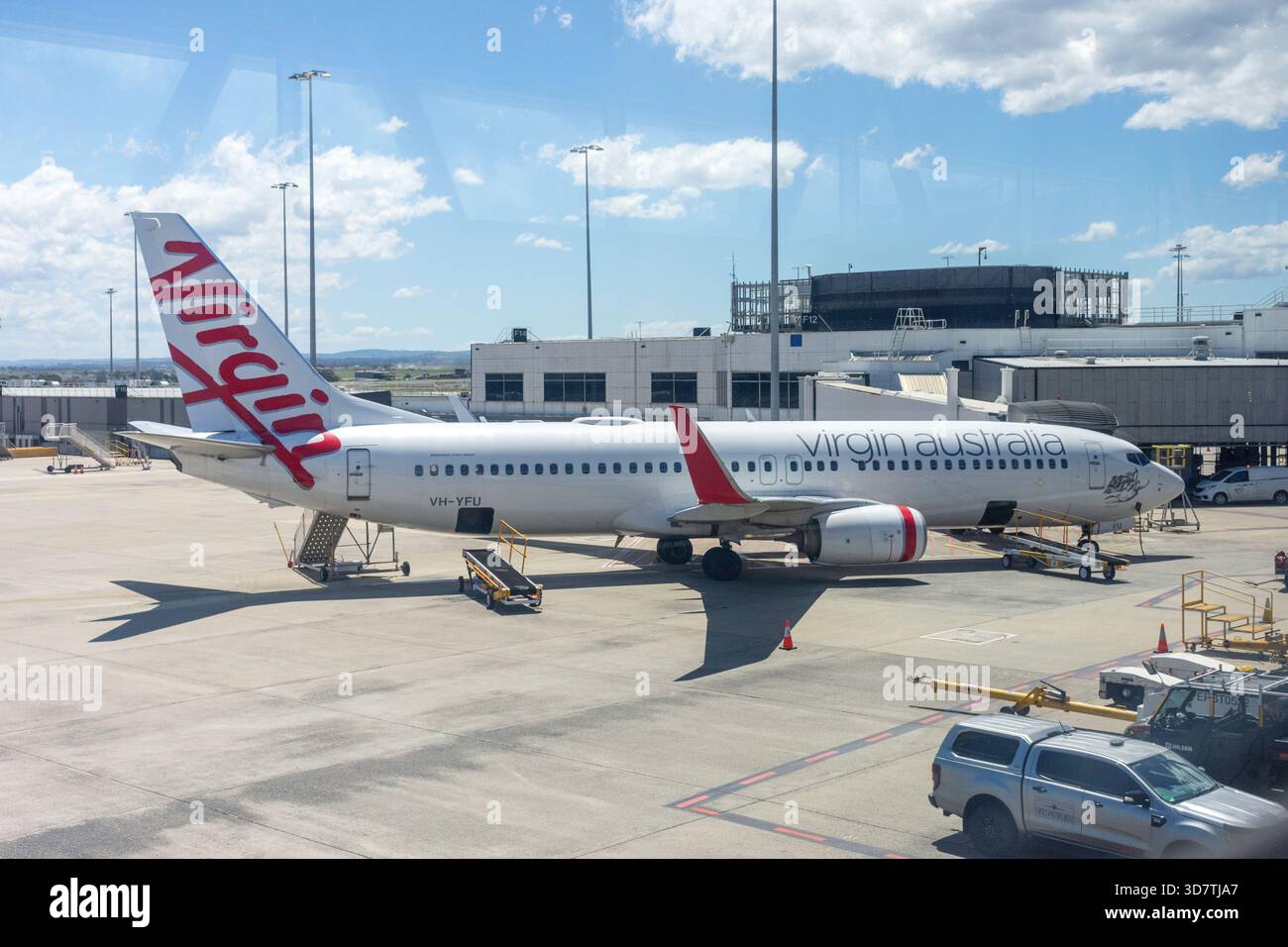 Boeing 737 737 800 virgin australia compagnia aerea gate melbourne ...